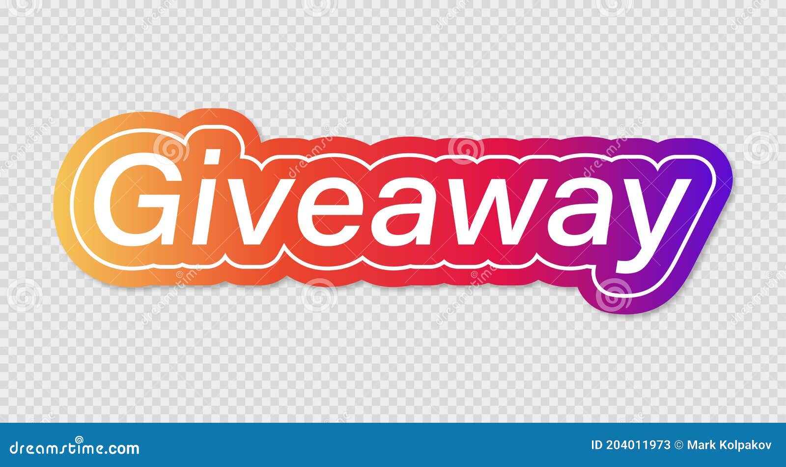 Giveaway Transparent Stock Illustrations – 326 Giveaway Transparent ...