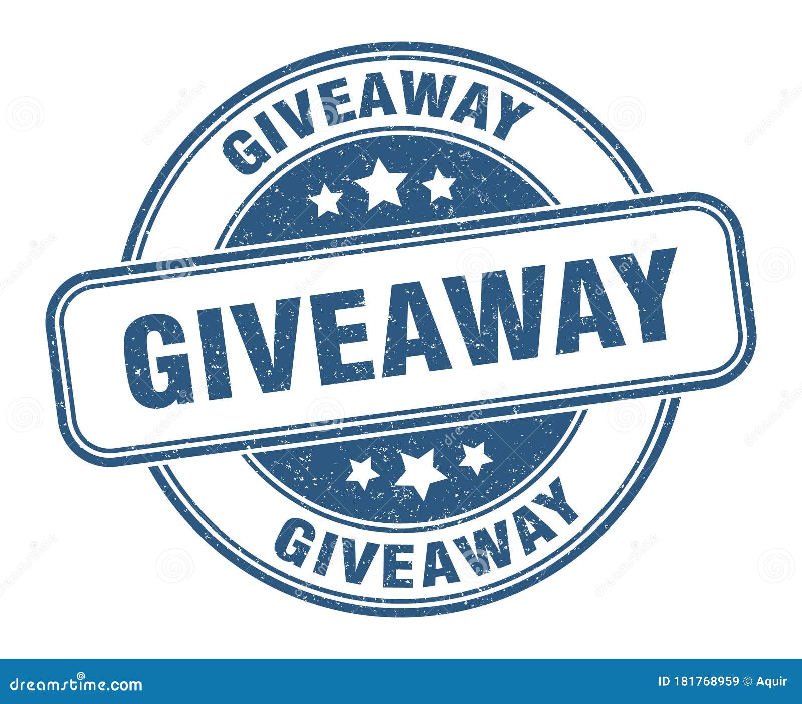 Giveaway Stamp. Giveaway Round Grunge Sign Stock Vector - Illustration ...