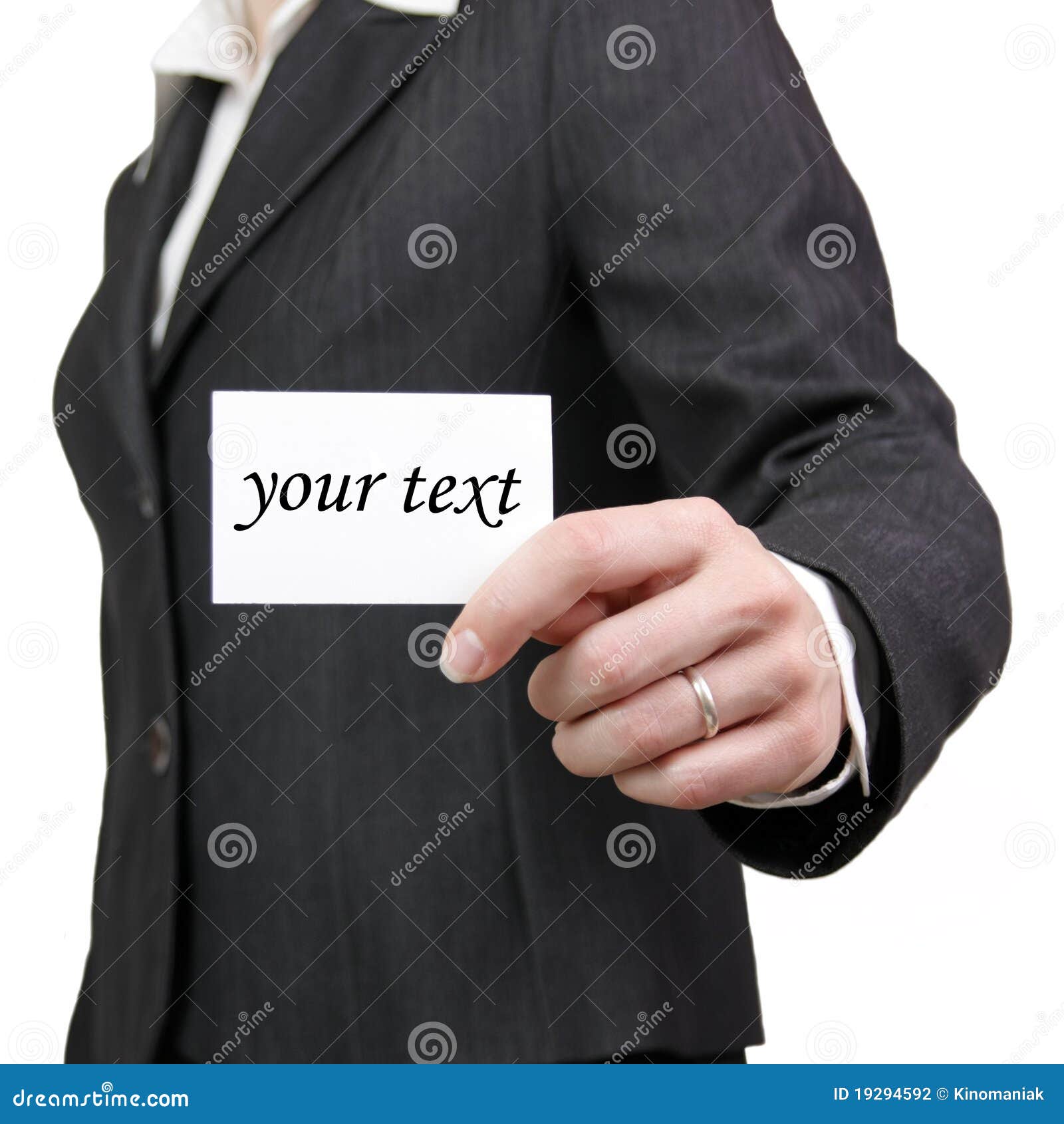 Giving a card stock photo. Image of background, businesspeople - 19294592