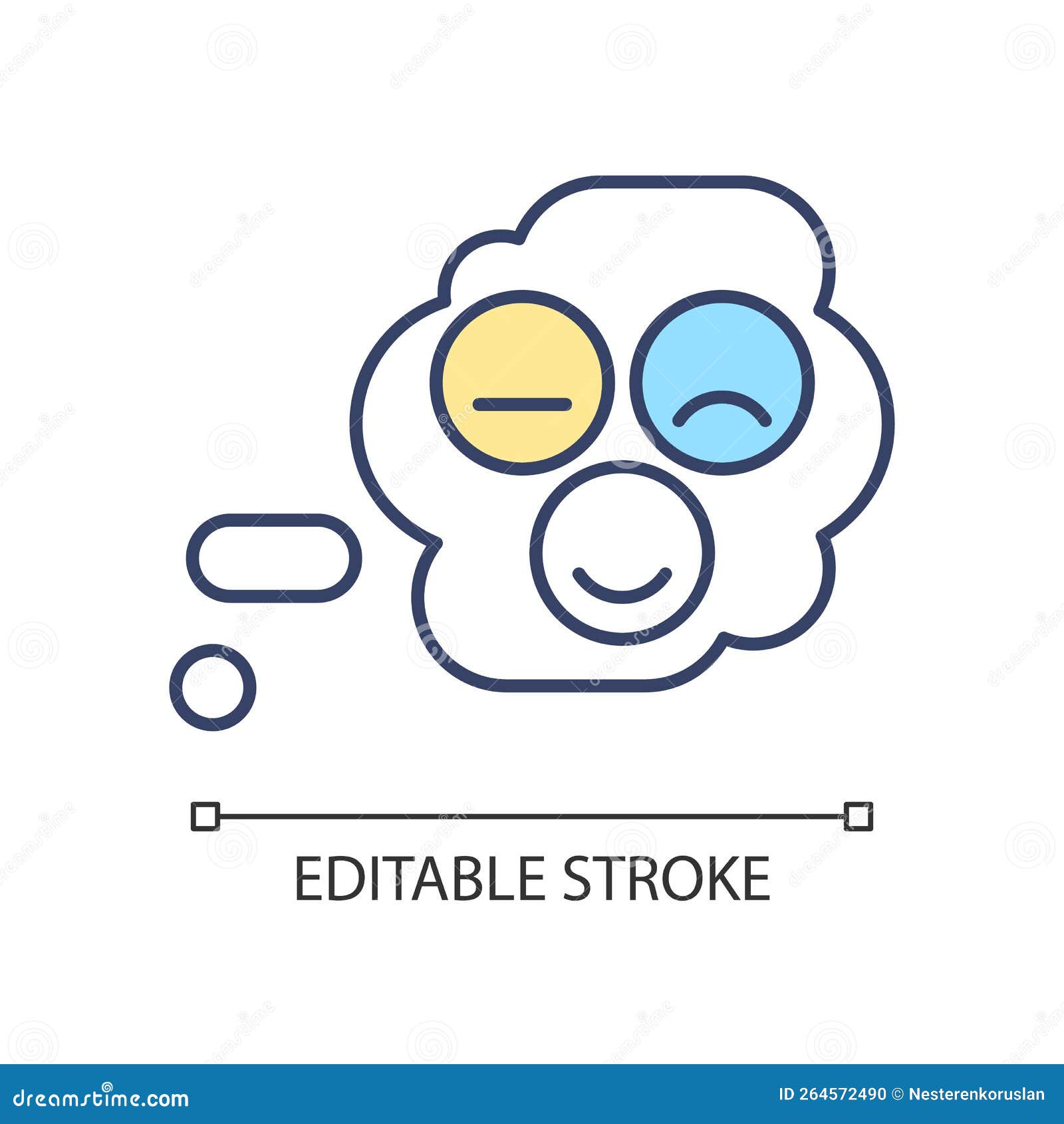 Giving Feedback Process RGB Color Icon Stock Vector - Illustration of ...