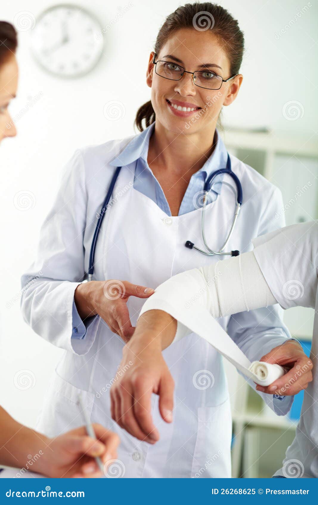 Giving first aid stock image. Image of careful, people - 26268625