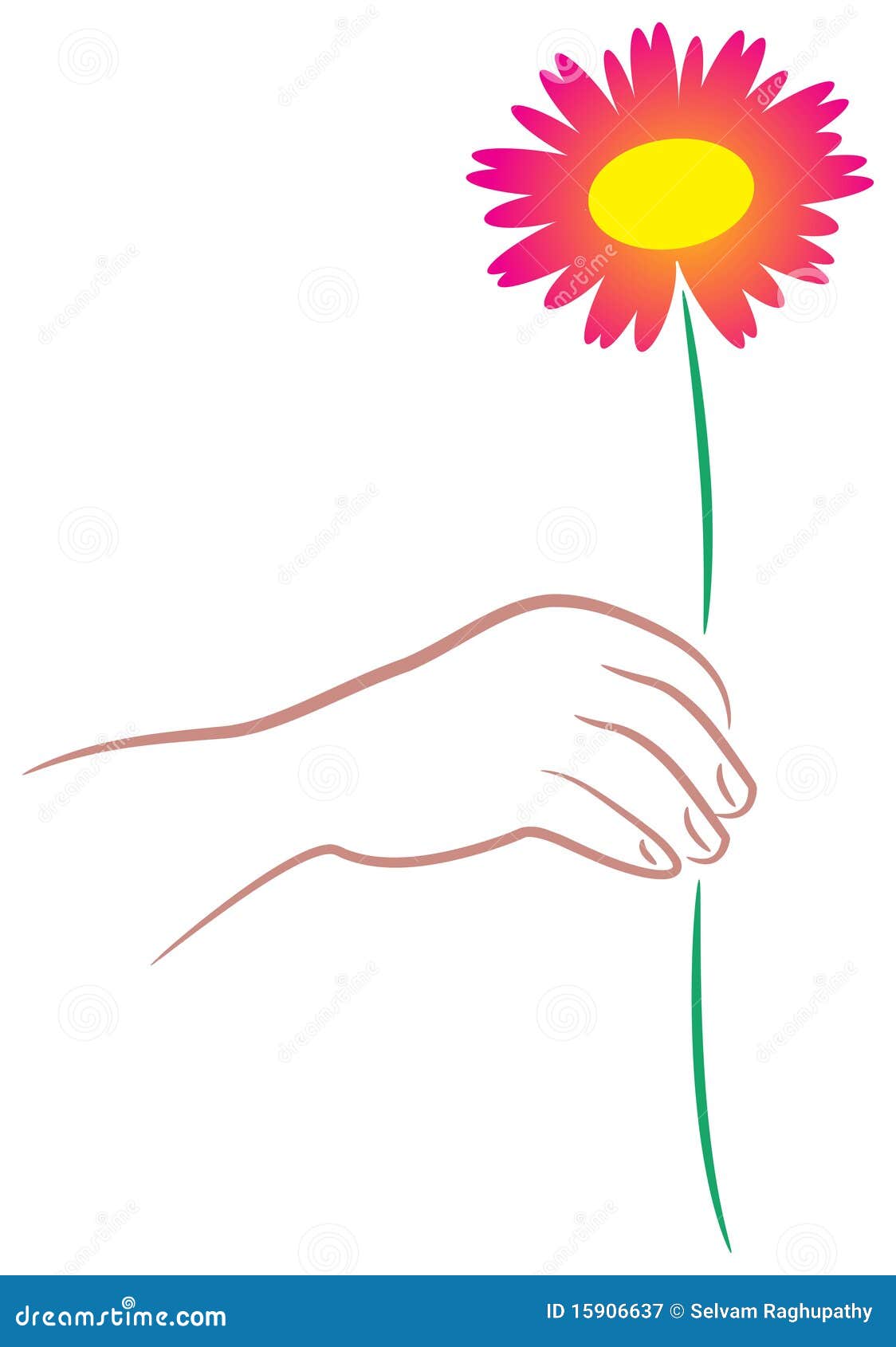 Flower Giving Stock Illustrations – 5,149 Flower Giving Stock ...