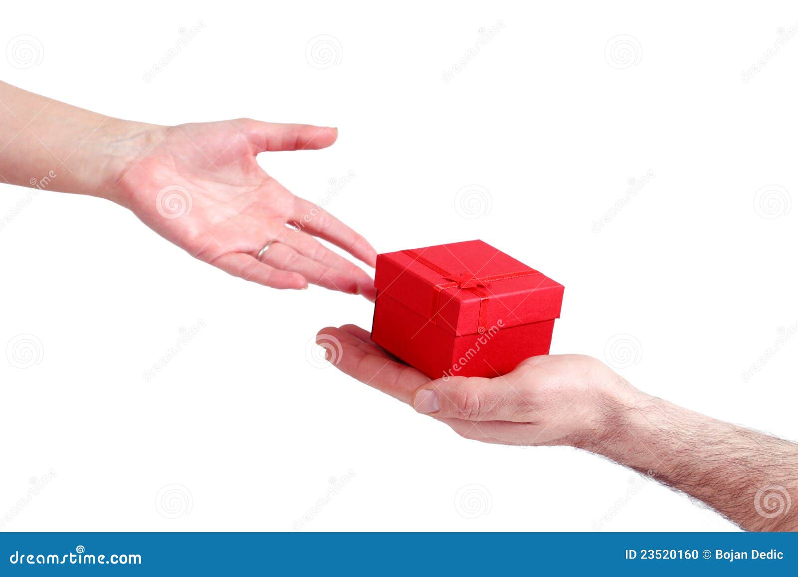 Giving a gift stock photo. Image of decoration, design - 23520160