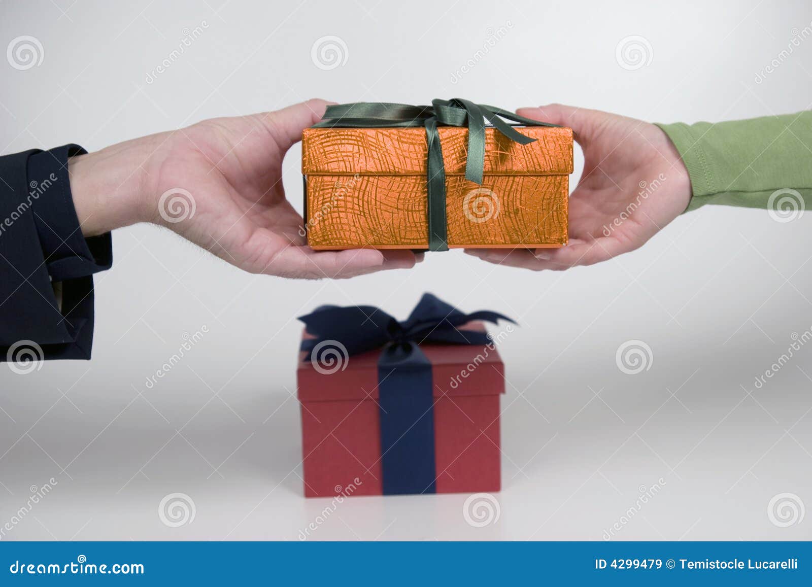 Giving gift stock image. Image of business, gift, skillful - 4299479