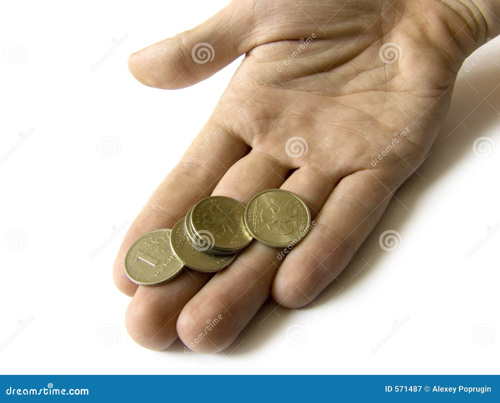 Giving hand stock image. Image of earn, coins, currency - 571487