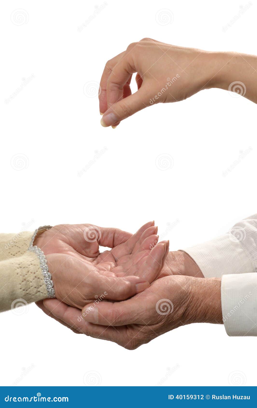 Giving hands closeup stock photo. Image of reaching, human - 40159312