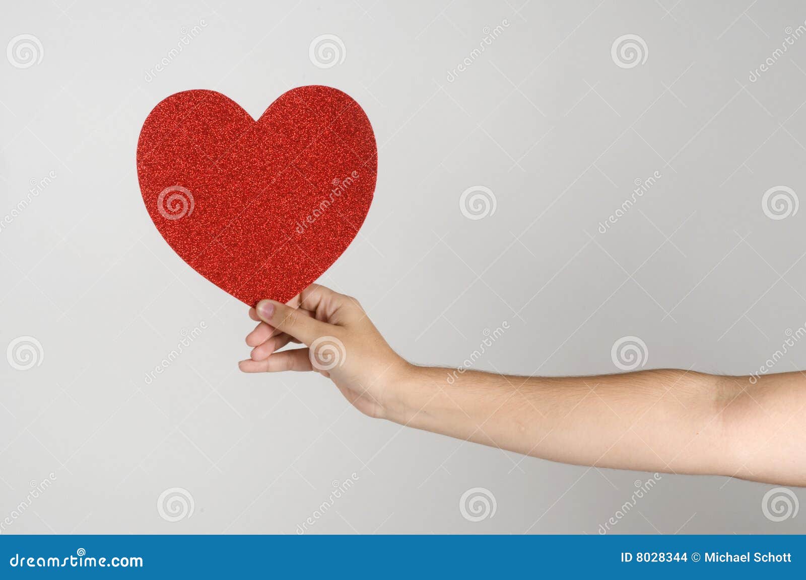 Giving a Heart stock photo. Image of mano, valentines - 8028344