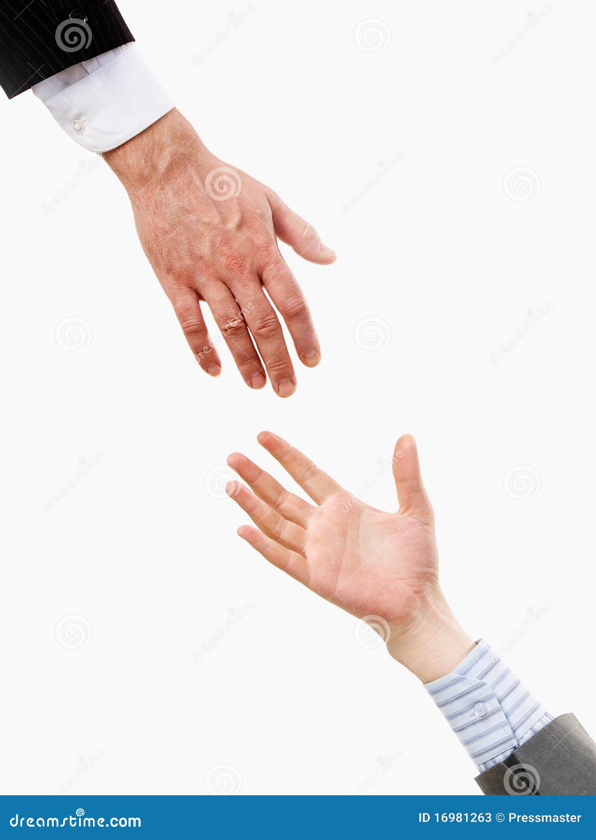 Giving helping hand stock image. Image of help, handshaking - 16981263