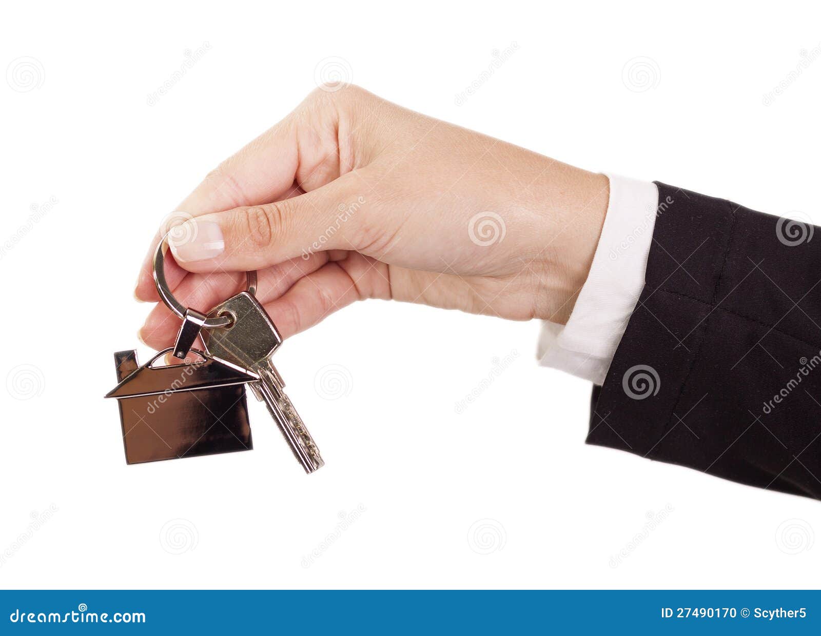 Giving house keys stock photo. Image of symbol, structure - 27490170