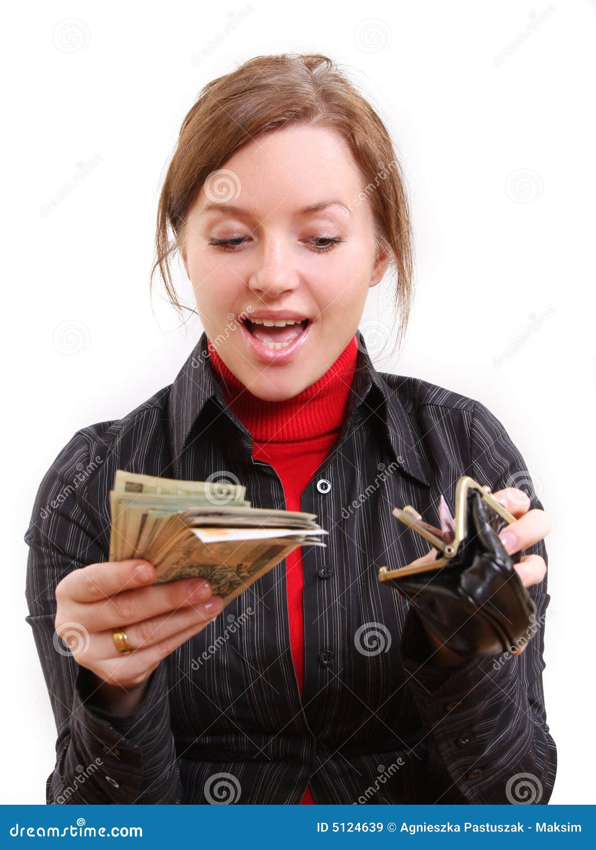 Giving money stock image. Image of debt, loan, happy, paid - 5124639