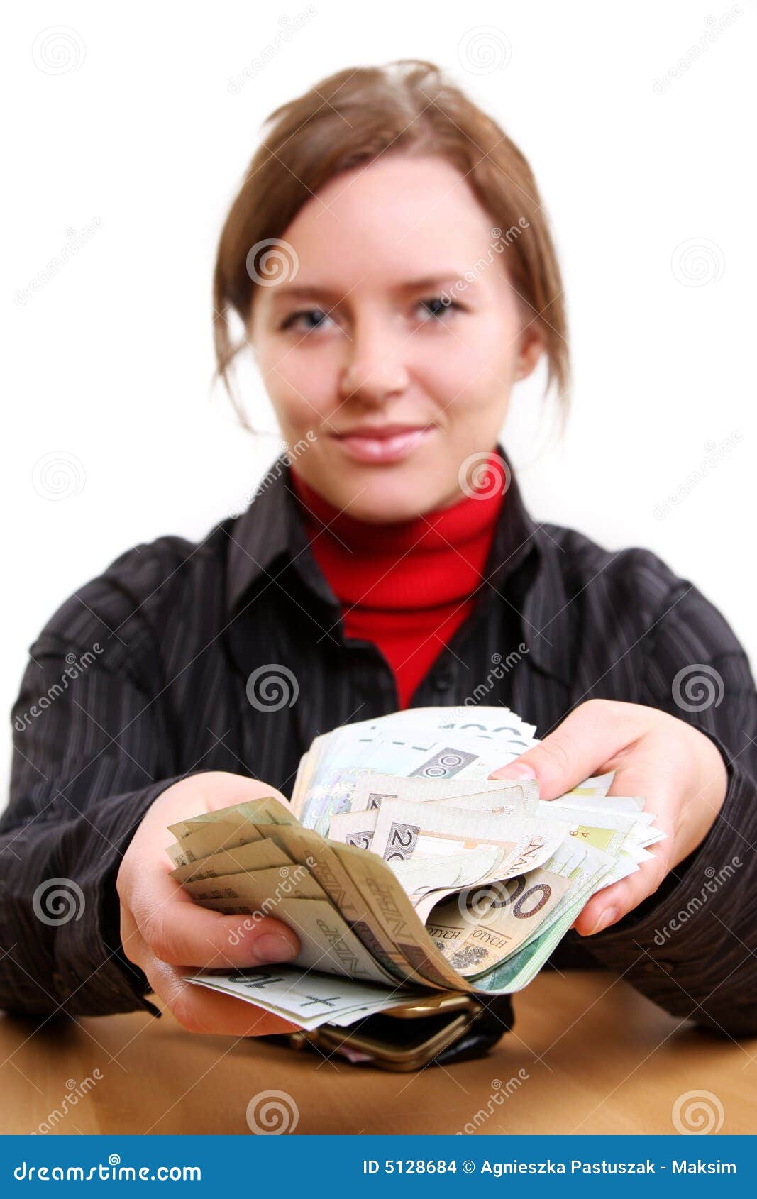 Giving money stock photo. Image of paying, give, earnings - 5128684
