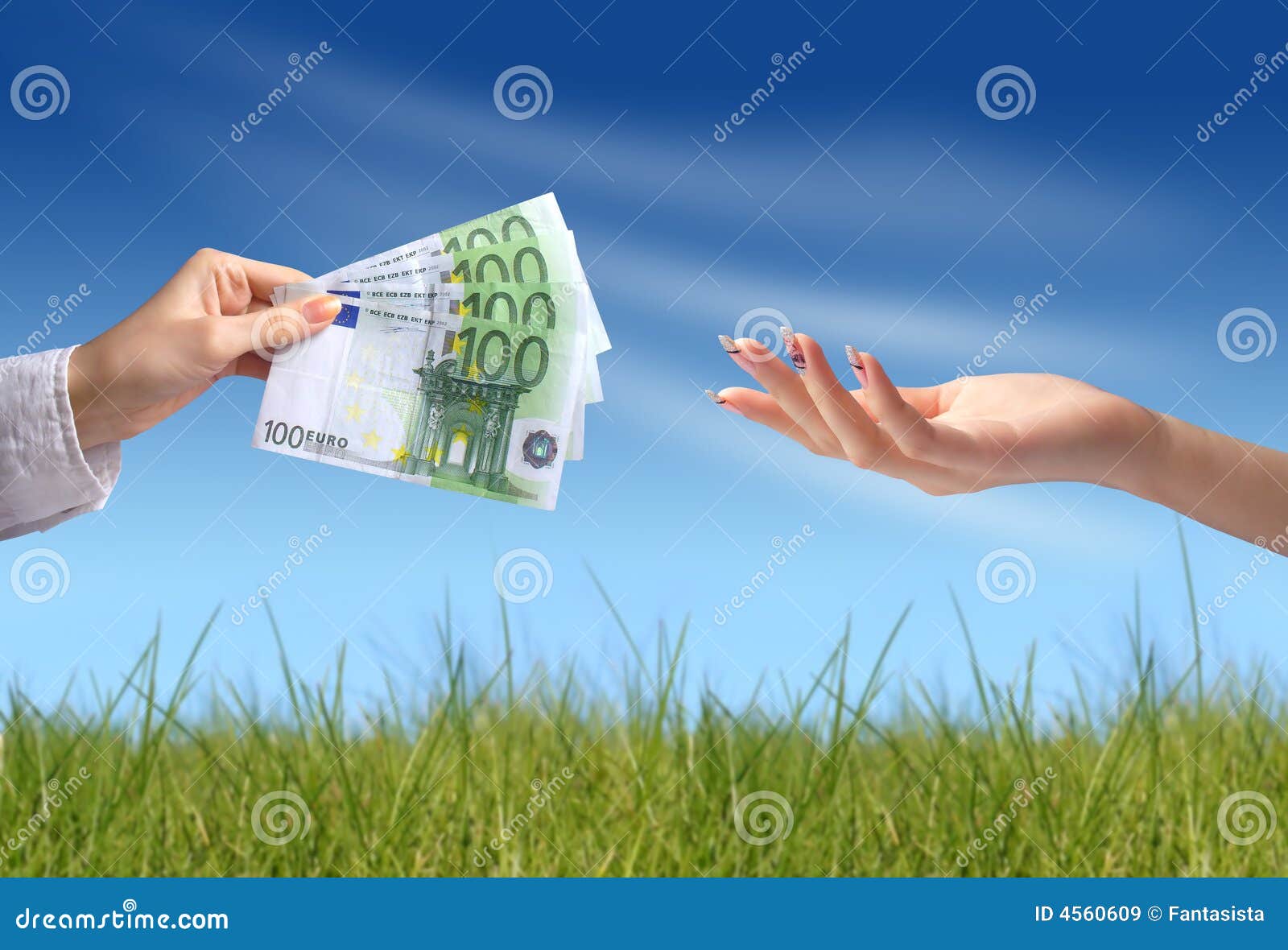 Giving money concept stock image. Image of give, business - 4560609