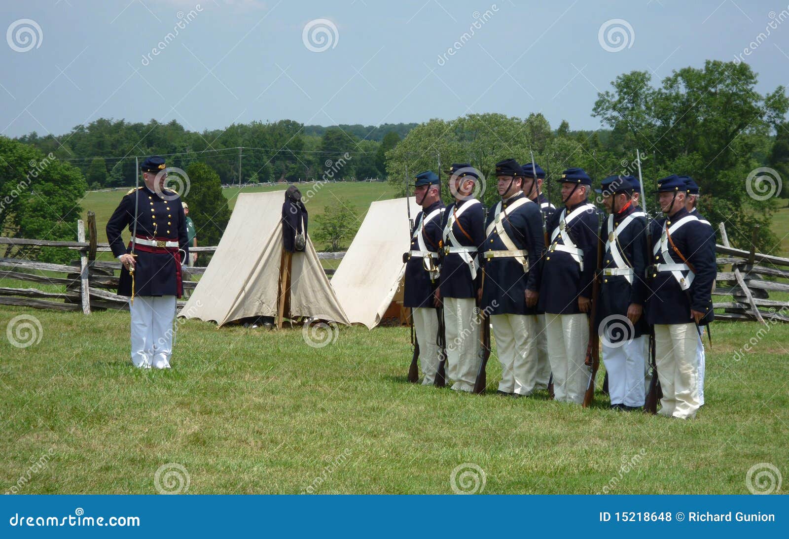 Giving Orders editorial stock photo. Image of soldiers - 15218648