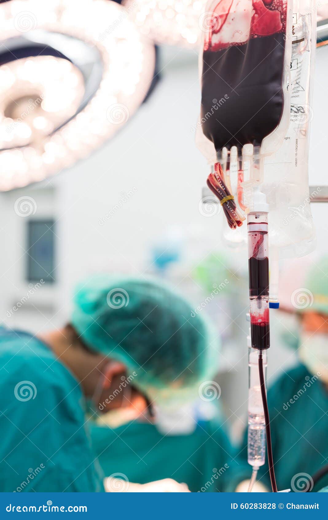 Giving Packed Red Cell during Surgery Stock Photo - Image of blood ...