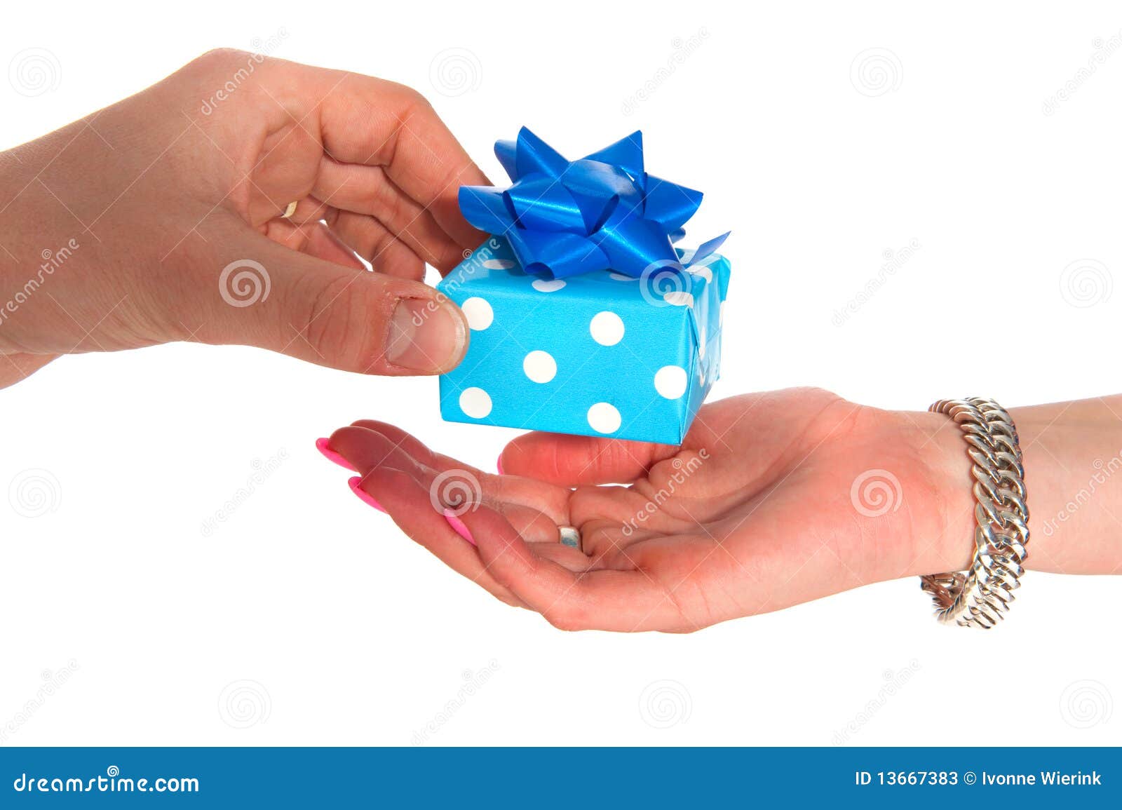 Giving a present stock image. Image of love, luxury, gift - 13667383
