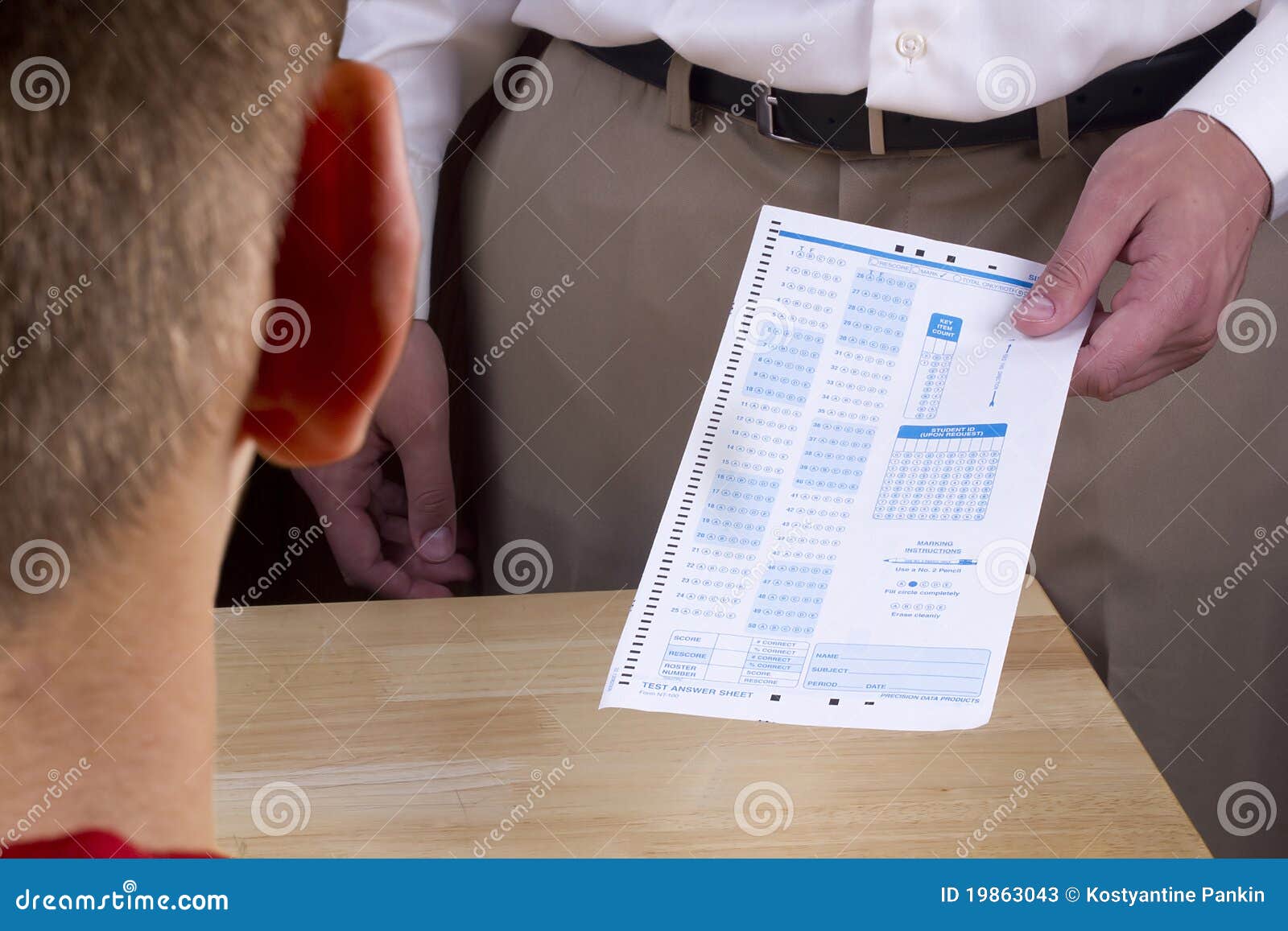 Giving a Test stock image. Image of cognition, poll, logic - 19863043