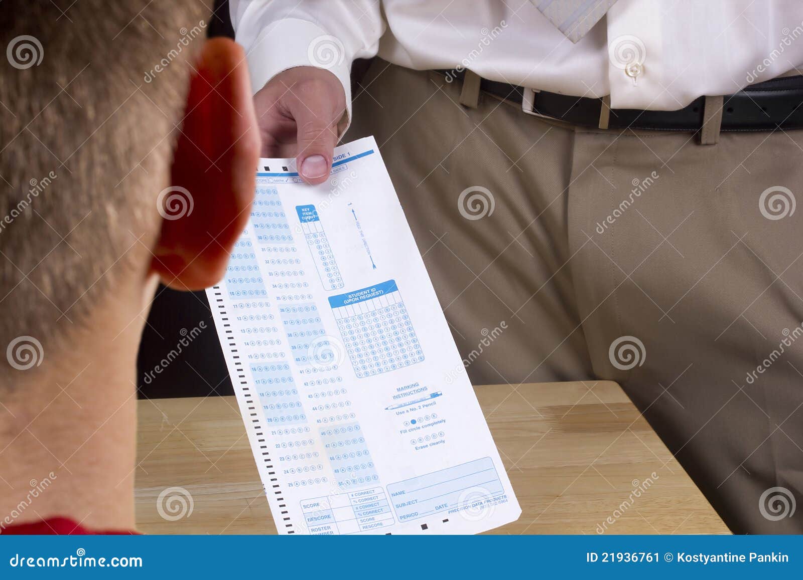 Giving a Test stock image. Image of multiple, assessmant - 21936761