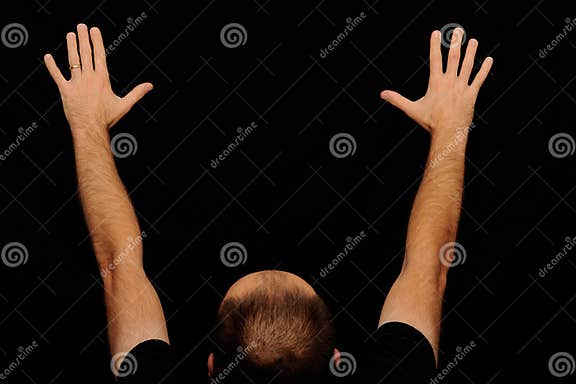 Giving Up stock image. Image of failure, studio, expression - 6683921