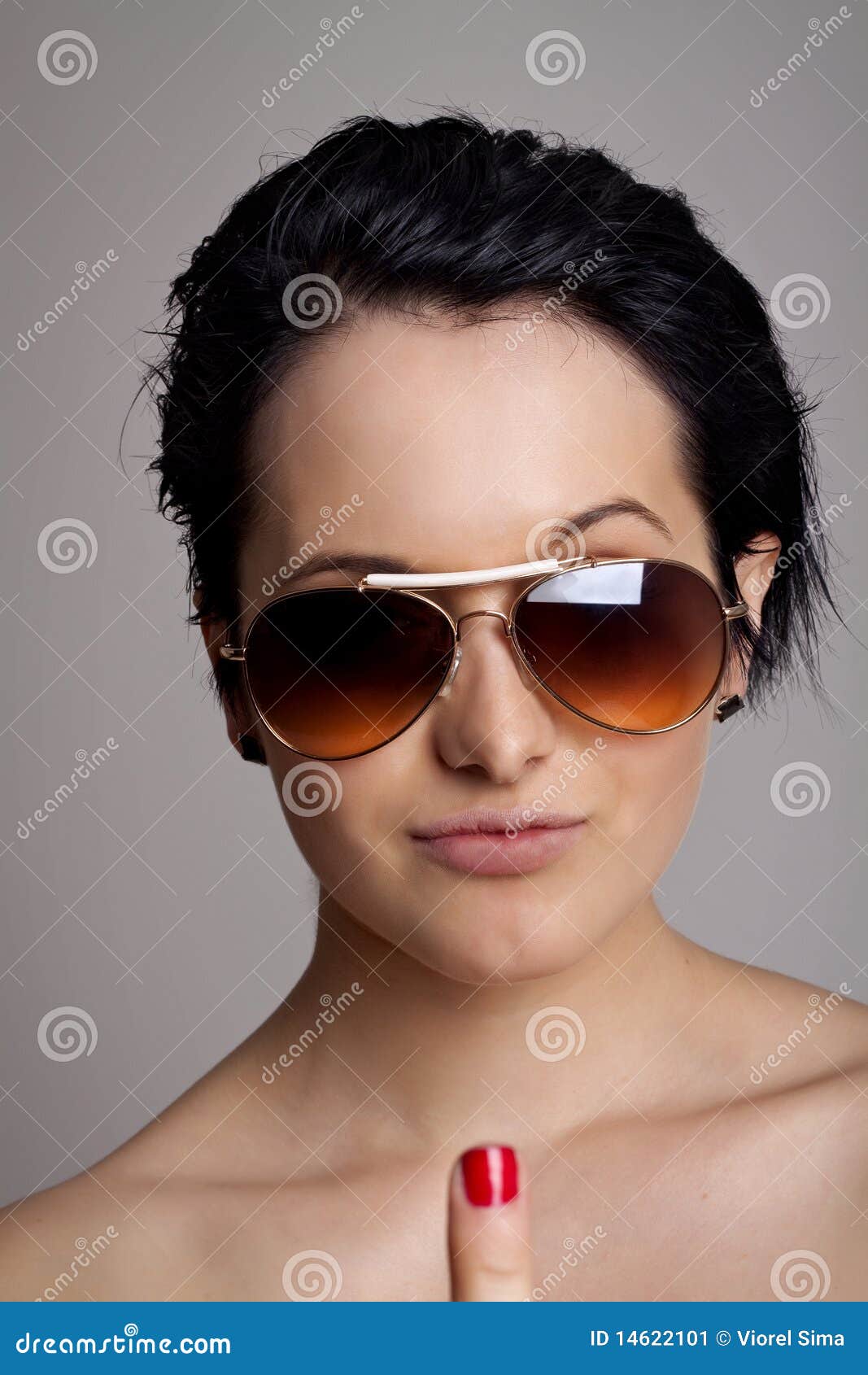 Giving you the finger stock image. Image of face, person - 14622101