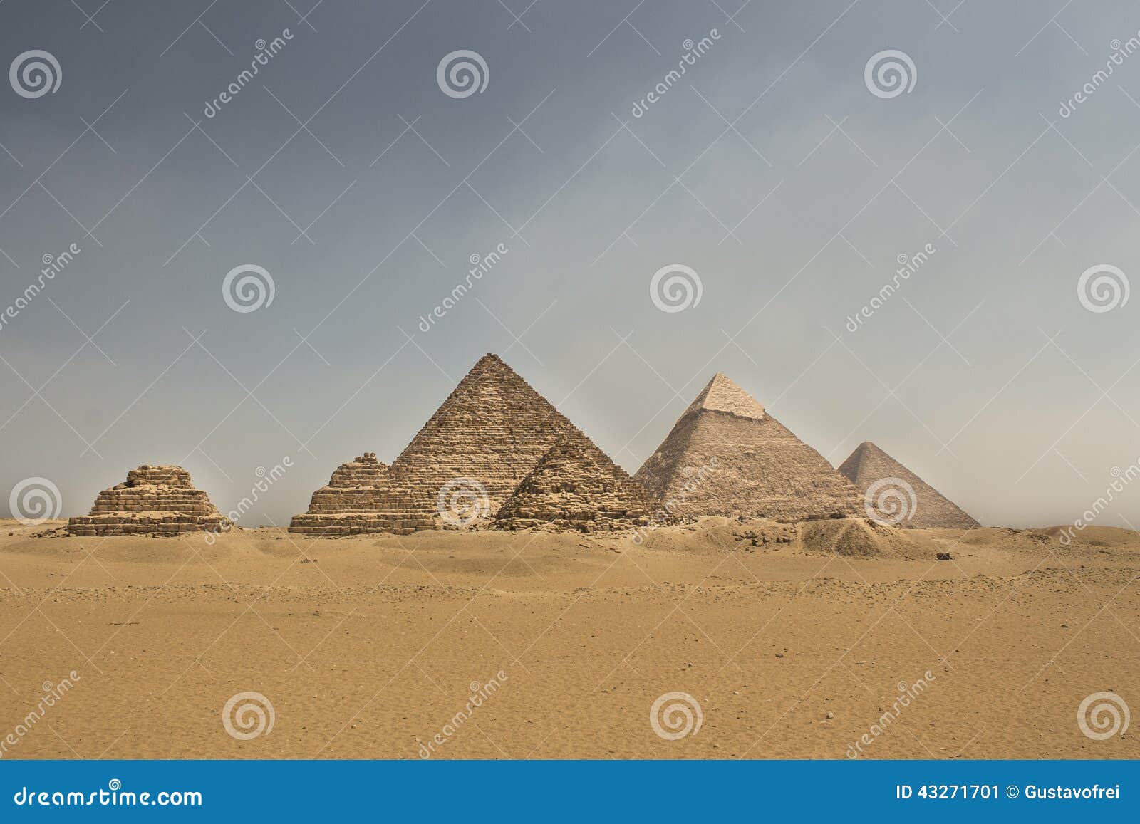 Giza Necropolis stock image. Image of cairo, necropolis - 43271701