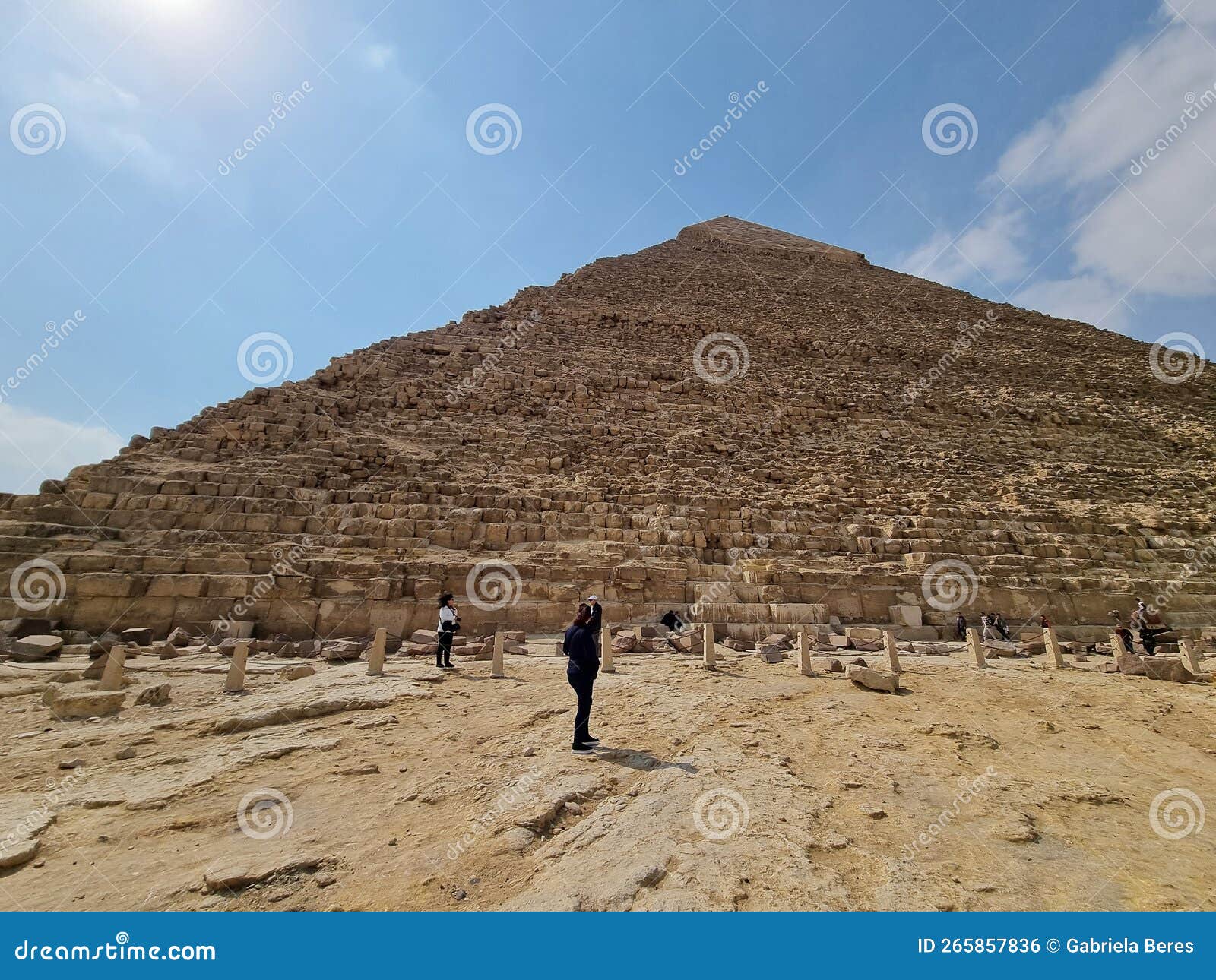 Giza Plateau at Cairo, Egypt. Editorial Photo - Image of culture, cairo ...