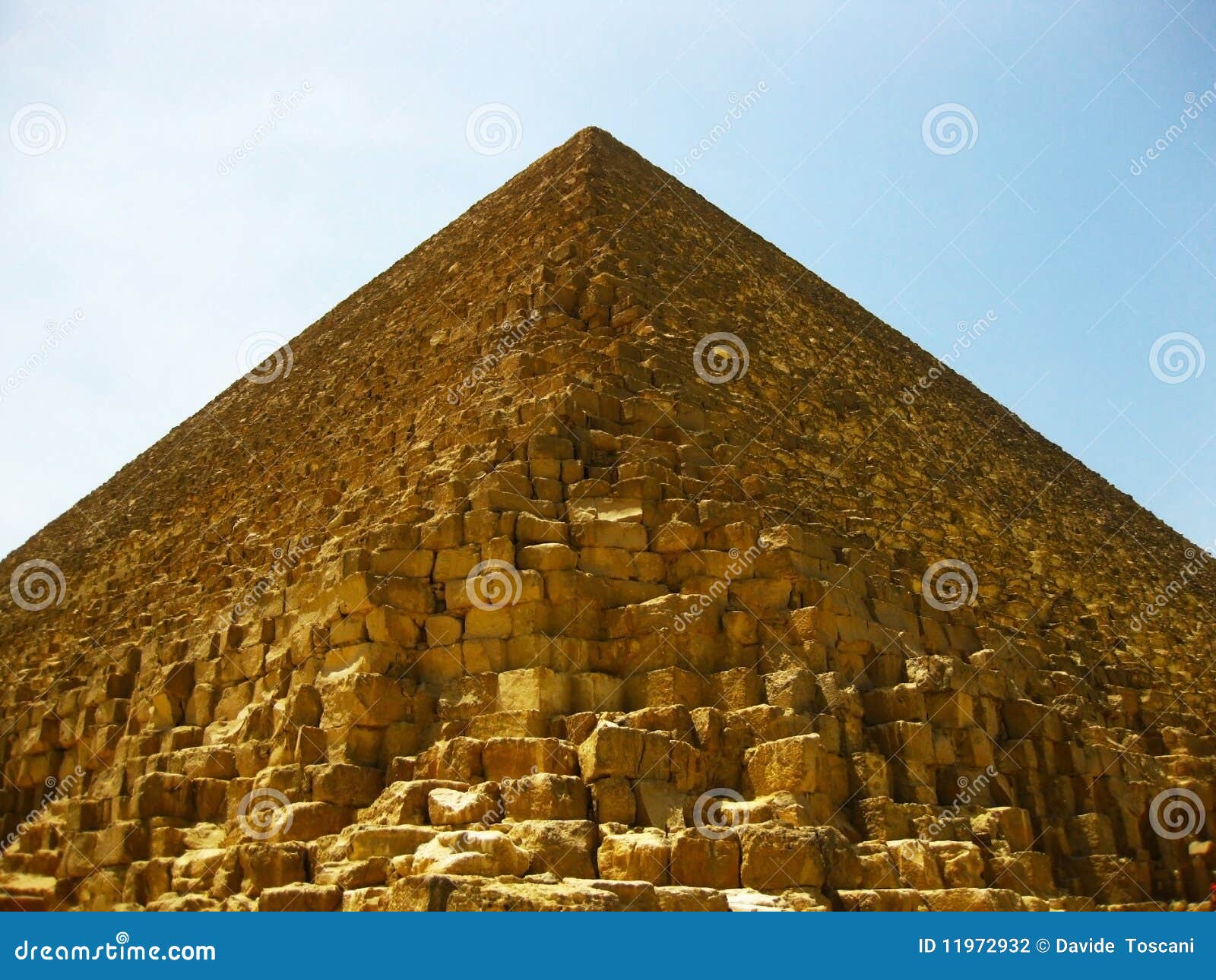 Giza Plateau Pyramids stock photo. Image of great, african - 11972932
