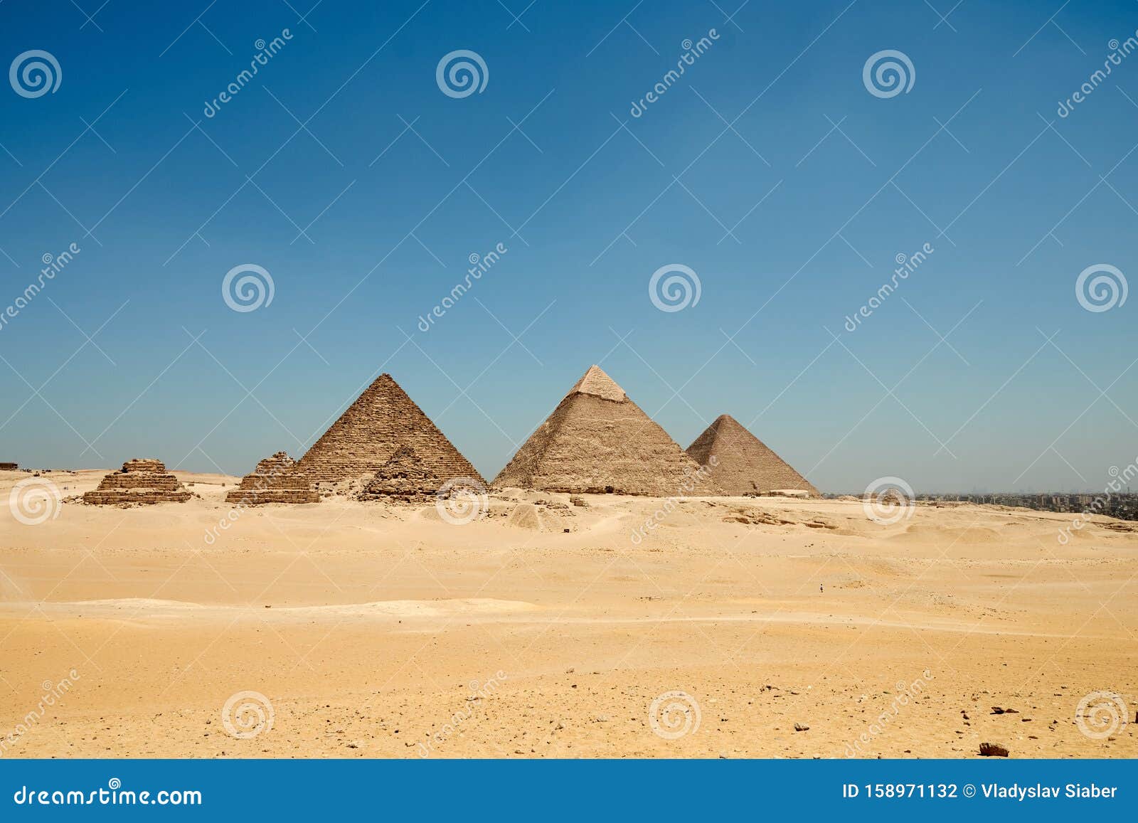 The Giza Pyramid Complex, Also Called the Giza Necropolis on the Giza ...