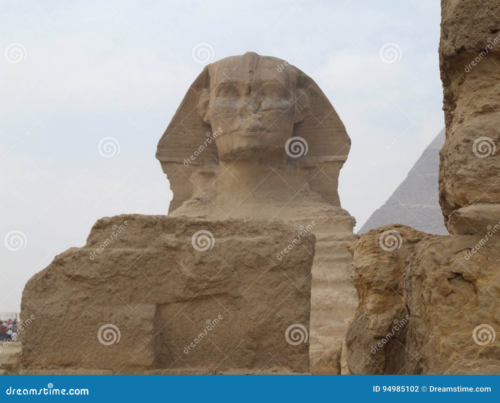 Giza pyramider arkivfoto. Bild av stenar, mänsklig, historia - 94985102