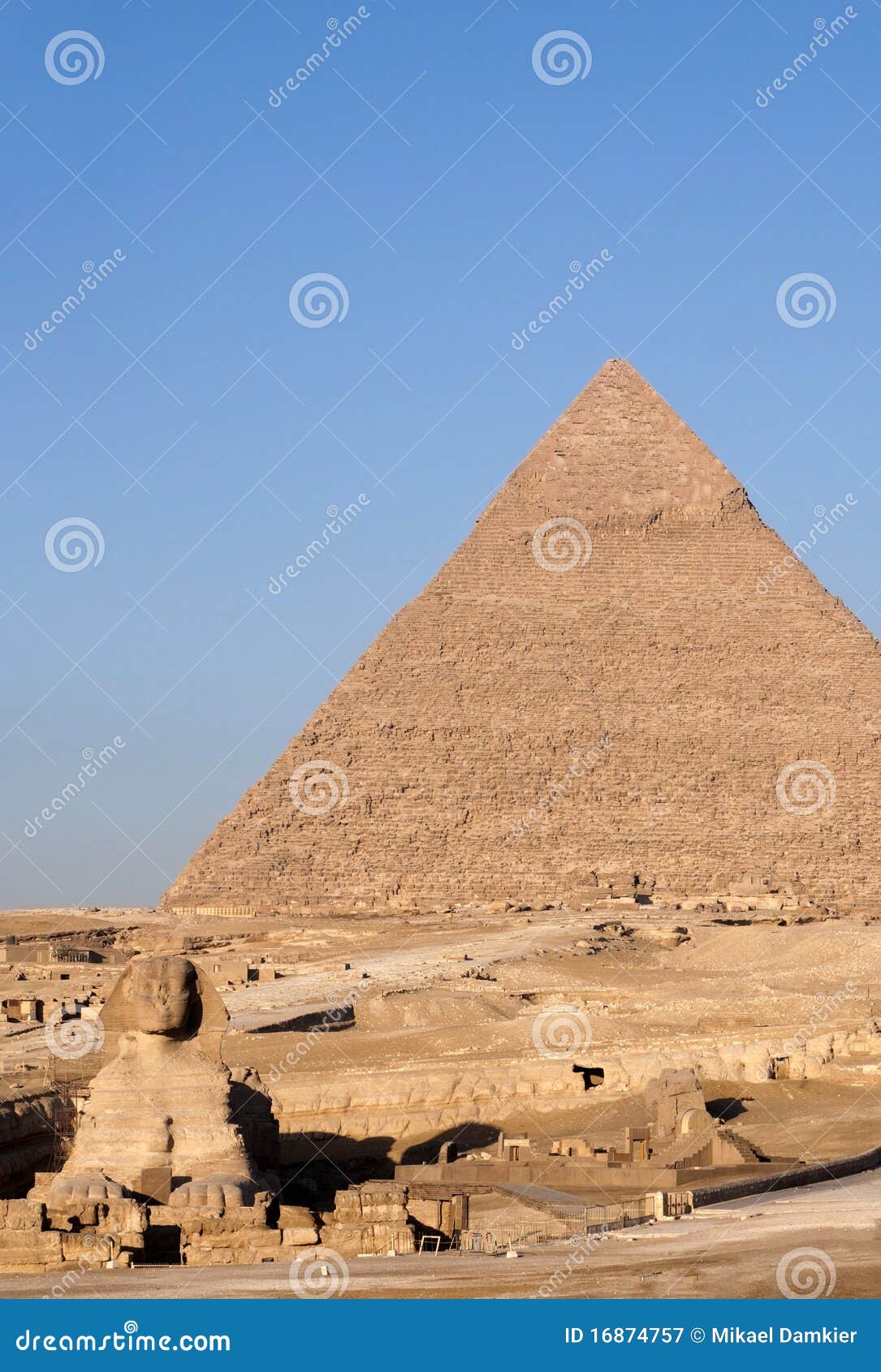 Giza Pyramids, Cairo, Egypt Stock Image - Image of cairo, building ...