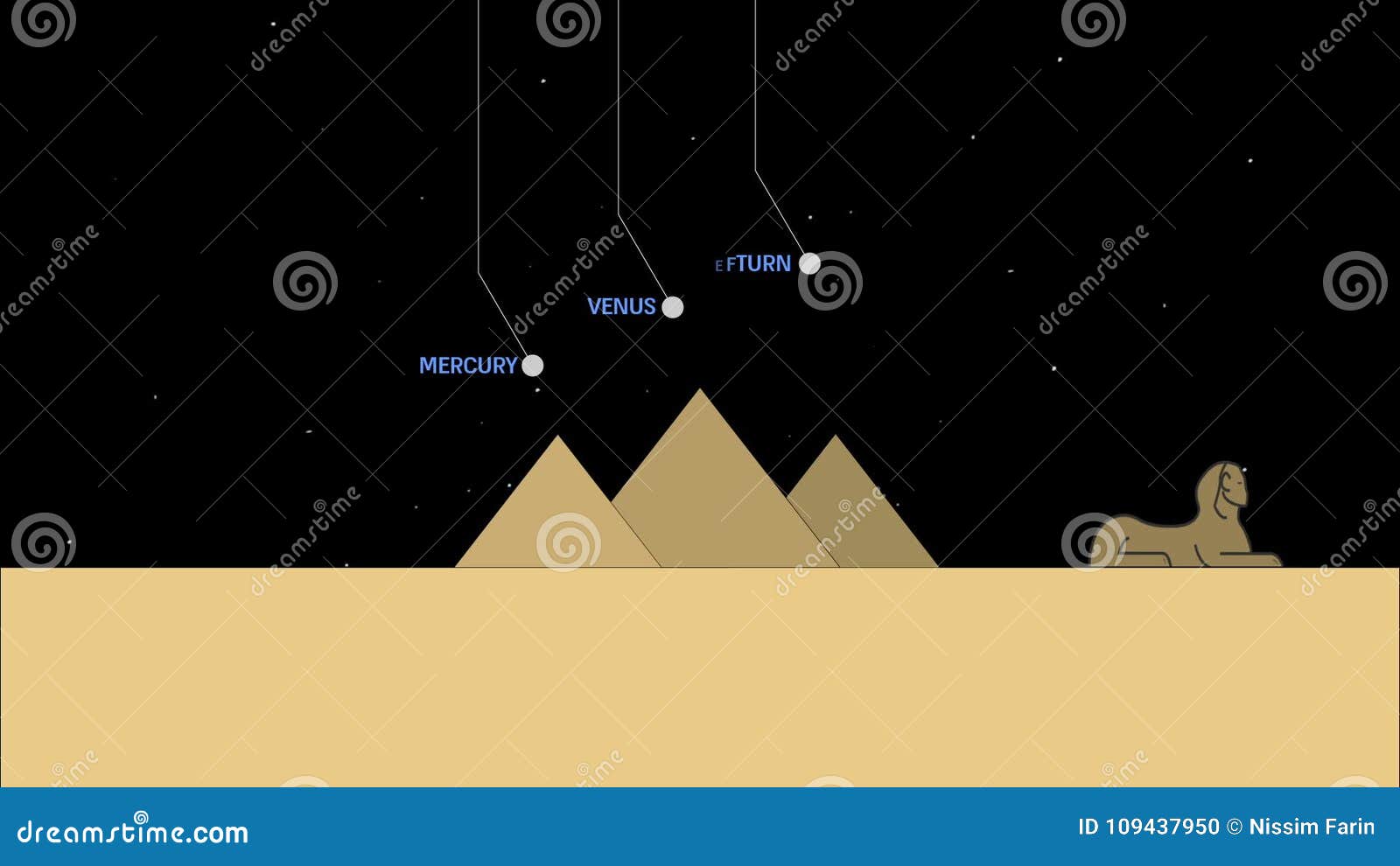 Giza Pyramids Orion Correlation Stock Footage - Video of mystery ...