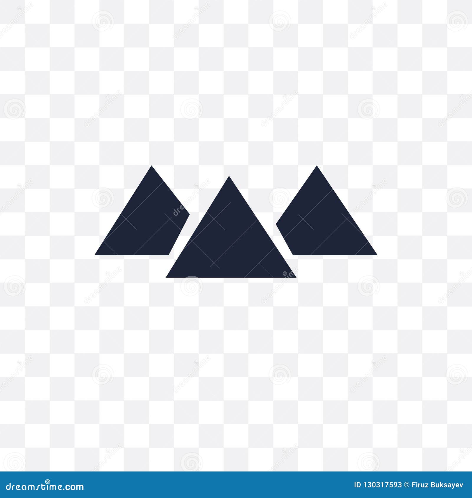 Giza Transparent Icon. Giza Symbol Design from Architecture Coll Stock ...