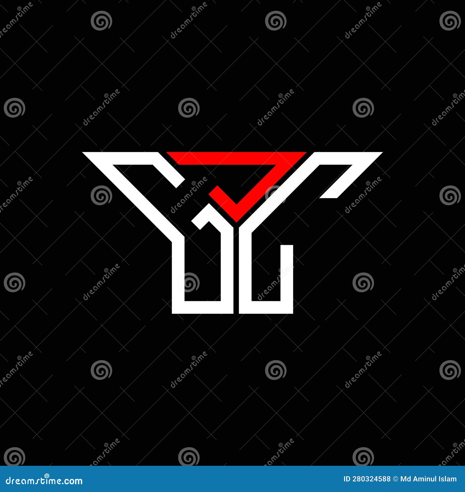 GJC Letter Logo Creative Design with Vector Graphic, GJC Simple and ...