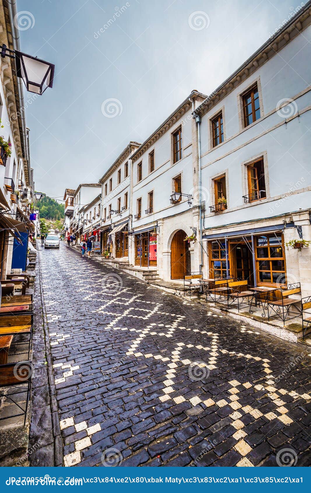 Gjirokaster Bazaar - Gjirokaster County, Albania Editorial Photography ...
