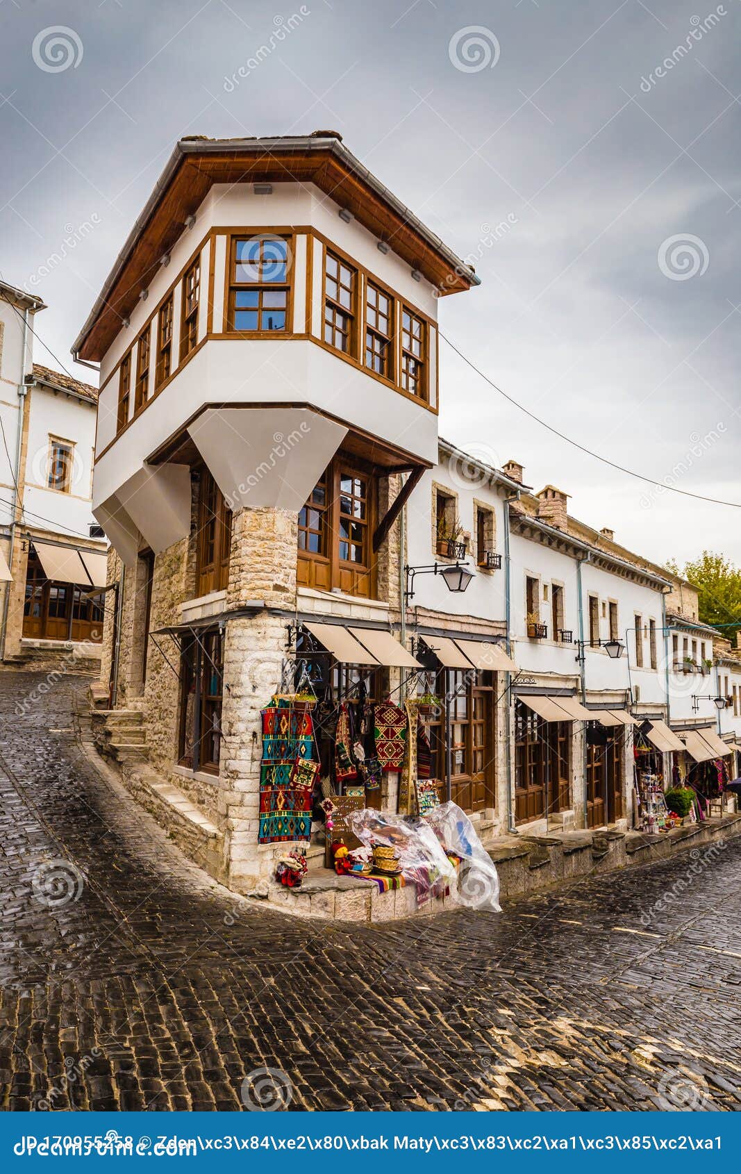 Gjirokaster Bazaar - Gjirokaster County, Albania Editorial Stock Photo ...