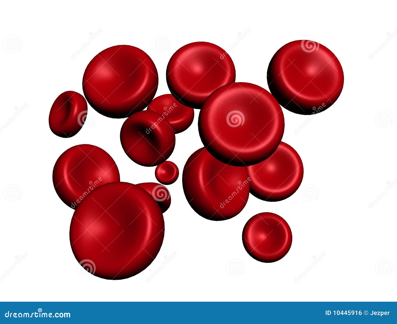 Glóbulos rojos stock de ilustración. Ilustración de vena - 10445916