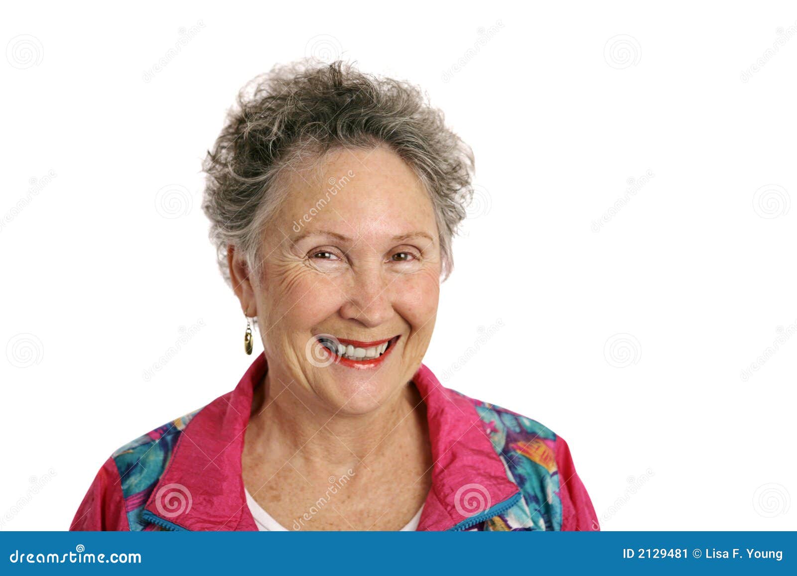 Glücklicher Rentner stockbild. Bild von grau, mutter, klage - 2129481