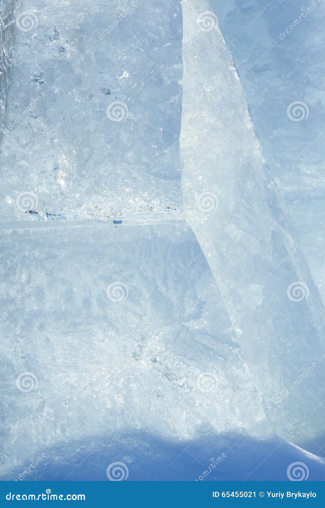Glacial Block of Ice Closeup. Stock Image - Image of block, thawing ...