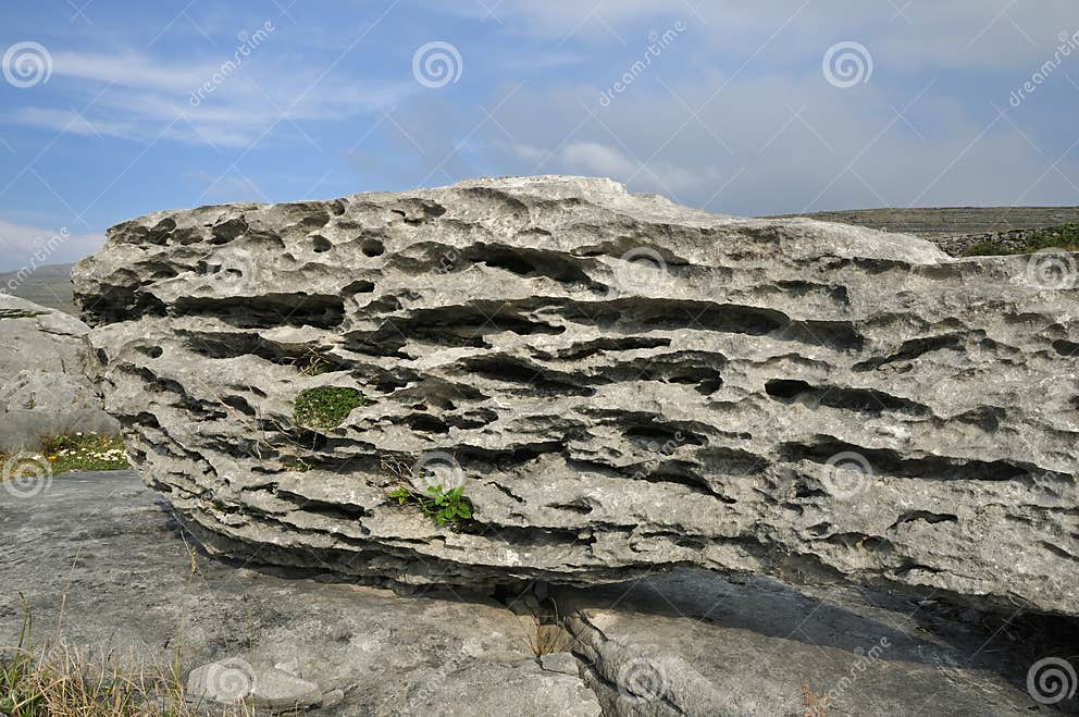 Glacial Erratic boulder stock image. Image of rugged - 19560145