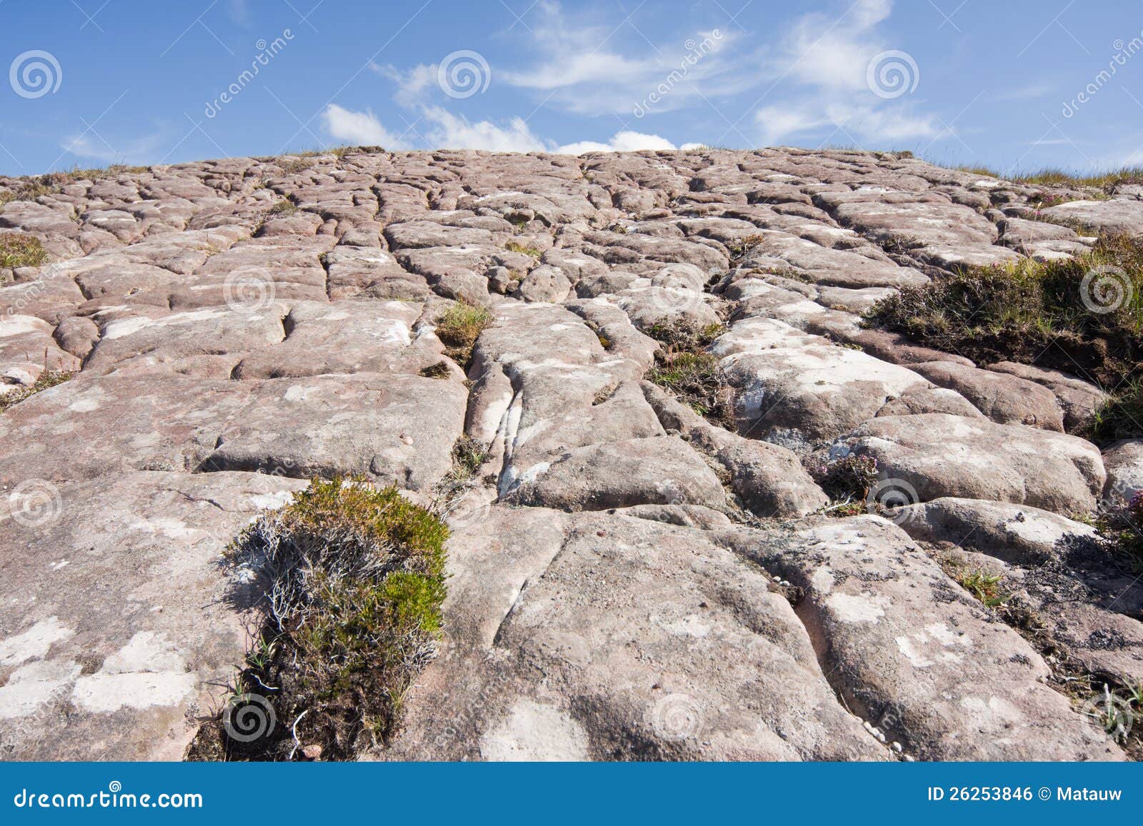 Glacial grooves in rock stock photo. Image of weathered - 26253846