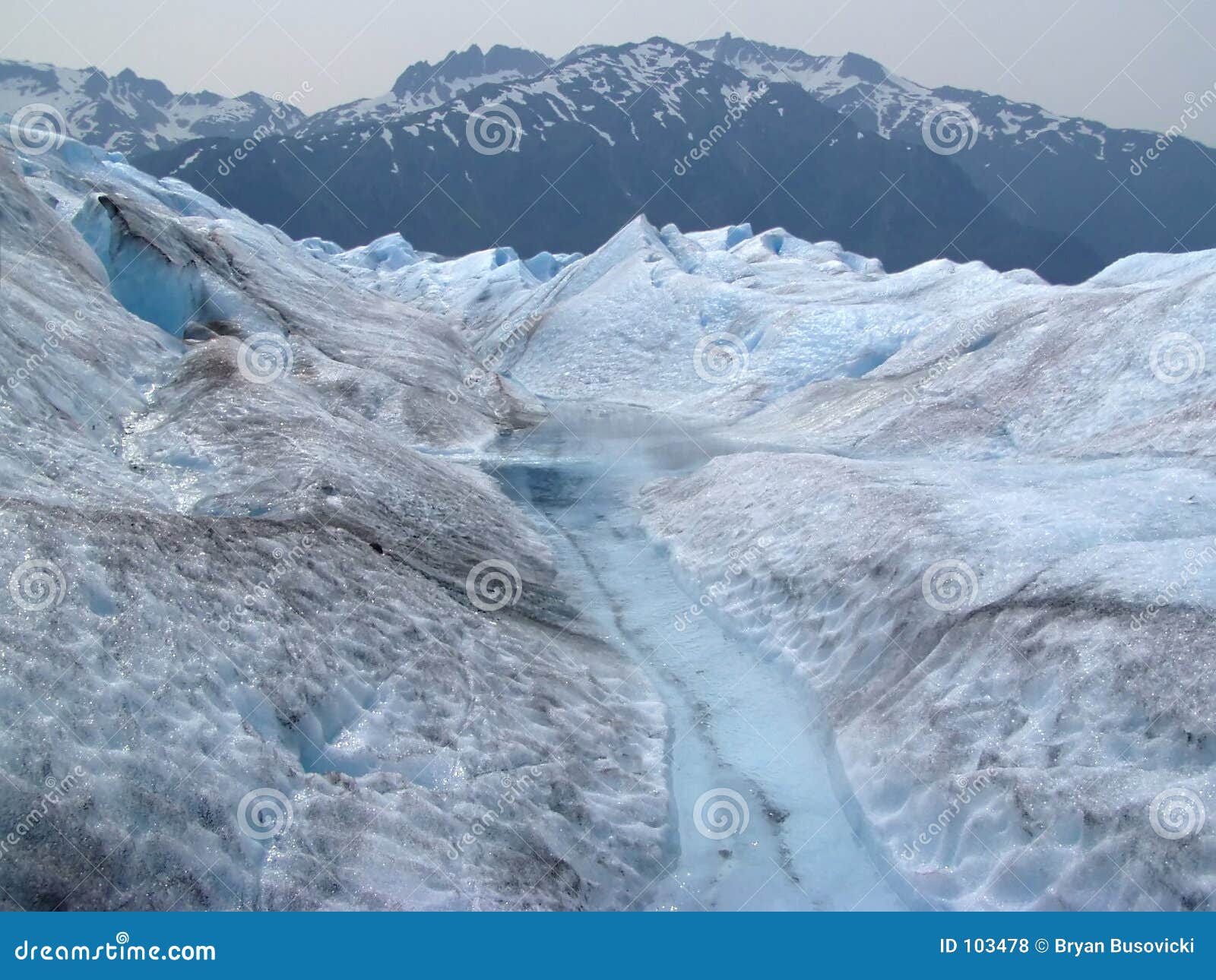 Glacial Stream #4 stock photo. Image of landscape, river - 103478