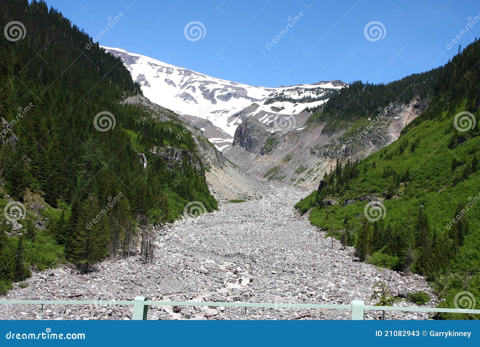 Glacial Valley stock image. Image of park, mountain, beautiful - 21082943