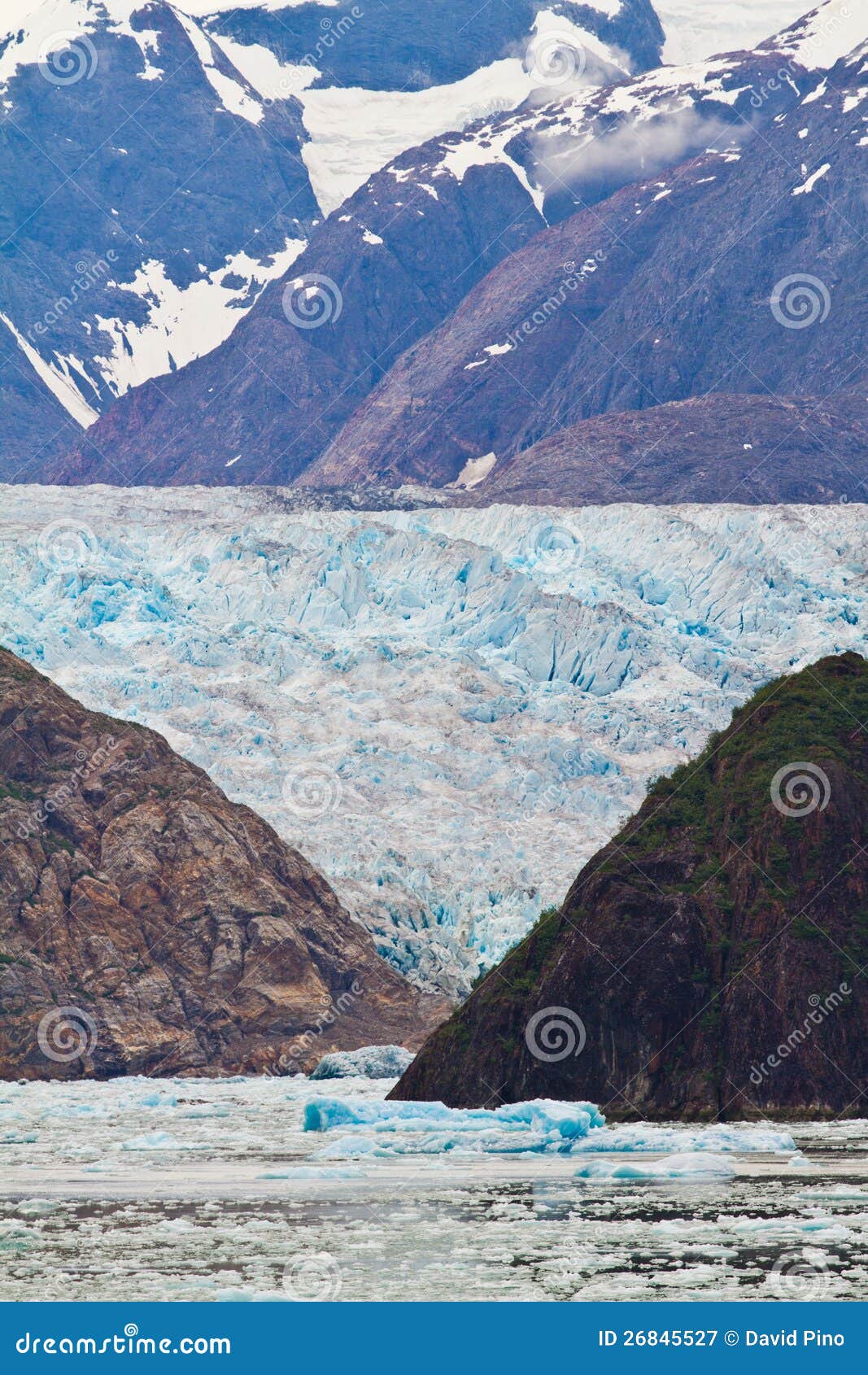 Glacier background stock image. Image of travel, grass - 26845527