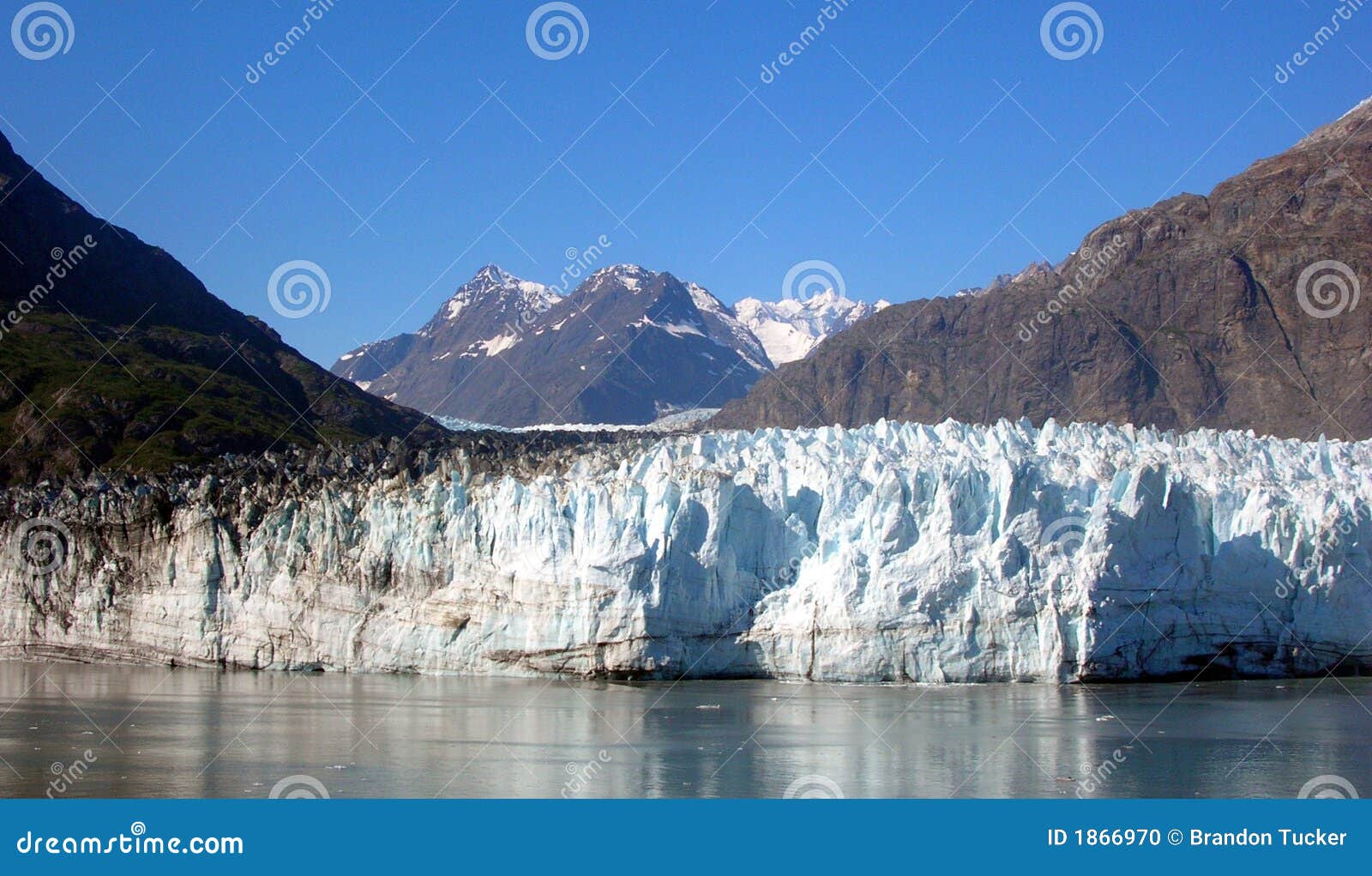 Glacier Bay in Alaska stock photo. Image of vacation, scenic - 1866970