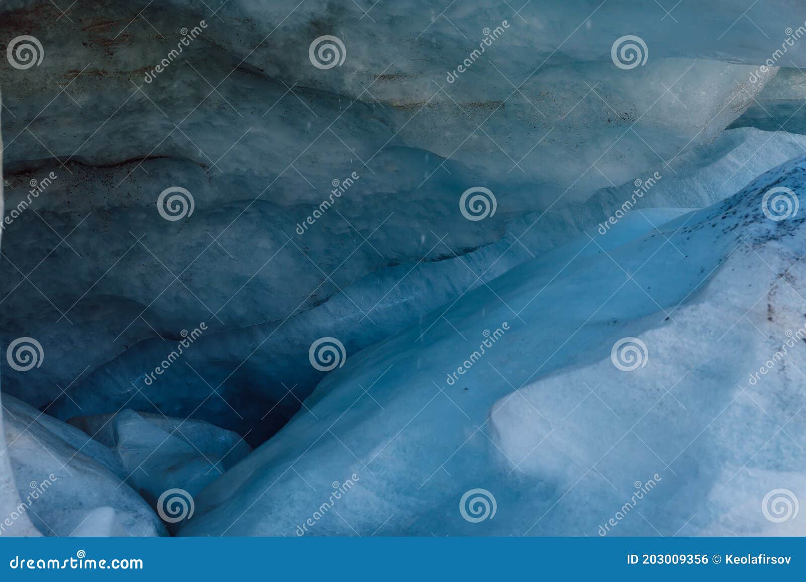 Glacier Close Up. Blue Ice in Mountains. Ice Cold Texture Stock Photo ...
