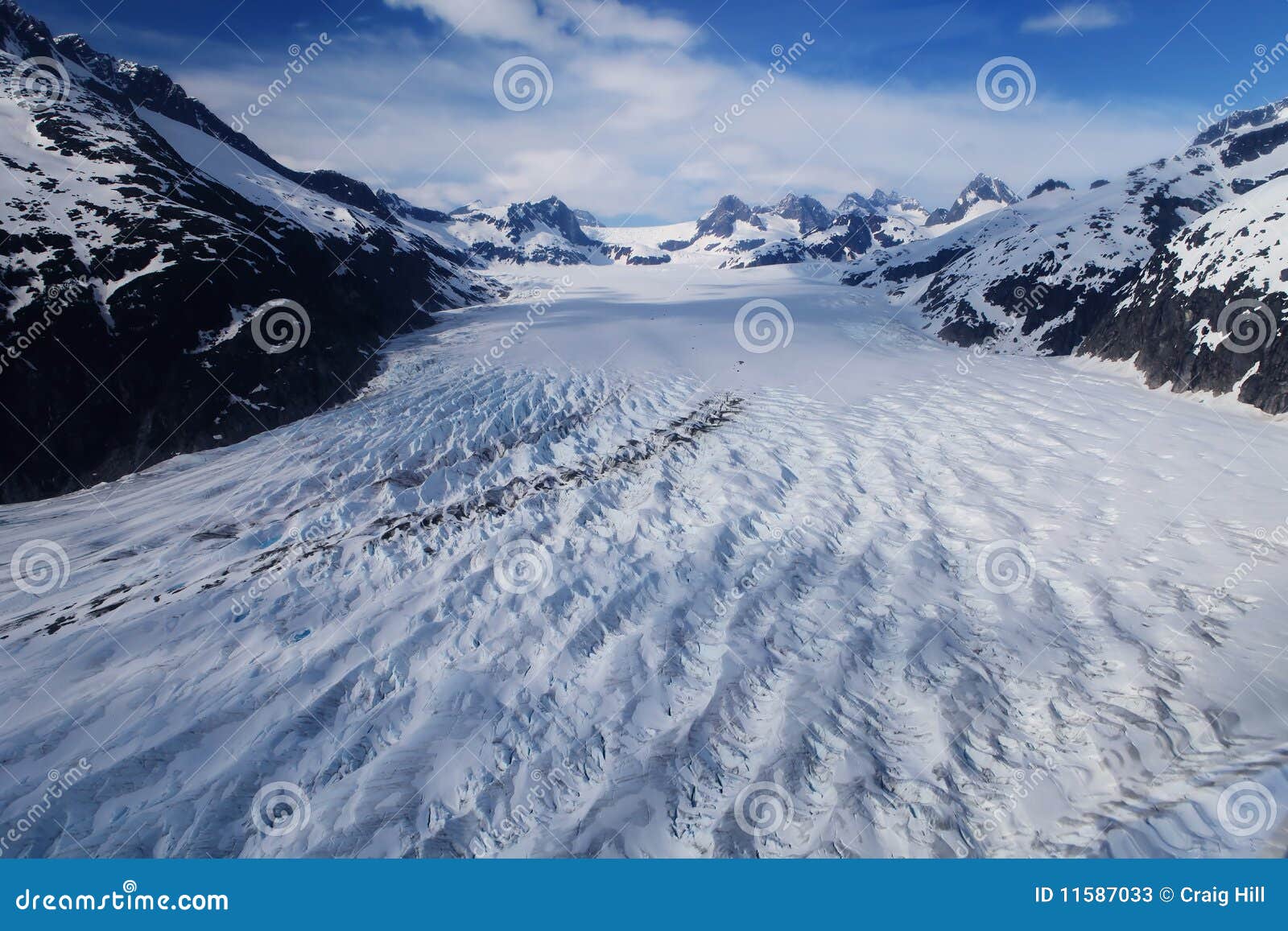 Glacier field stock image. Image of journey, scenery - 11587033