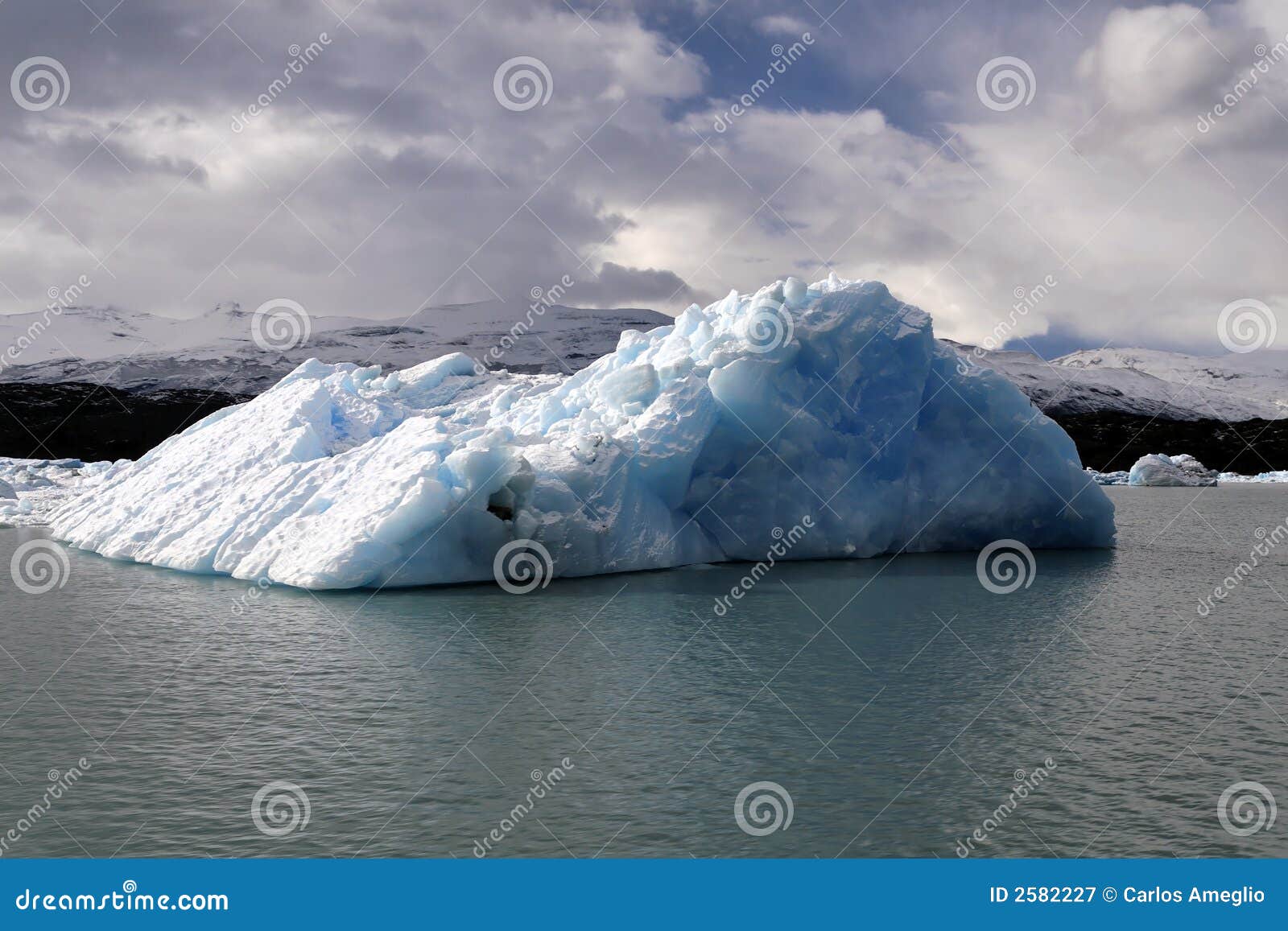 Glacier ice floe stock image. Image of glacial, iceberg - 2582227