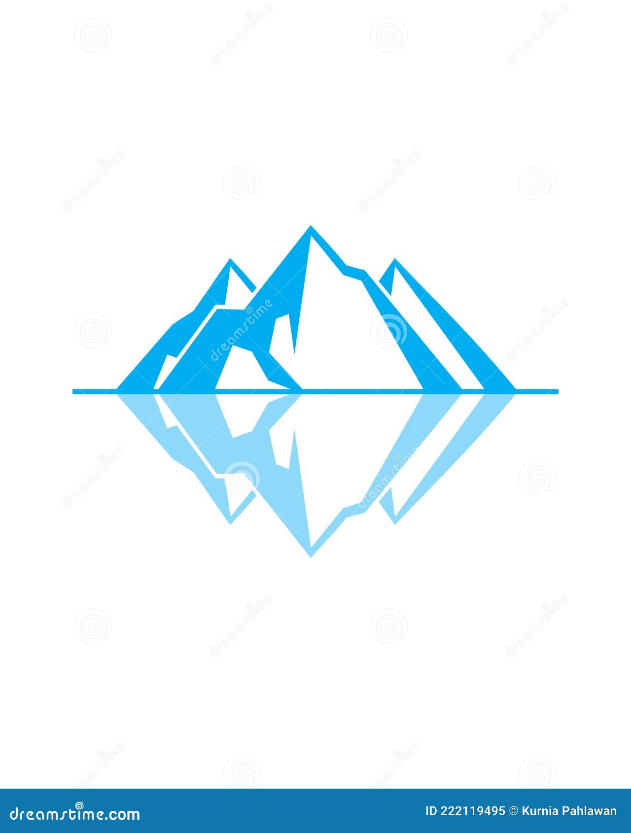 Glacier Logo , Mountain Logo Vector Stock Illustration - Illustration ...