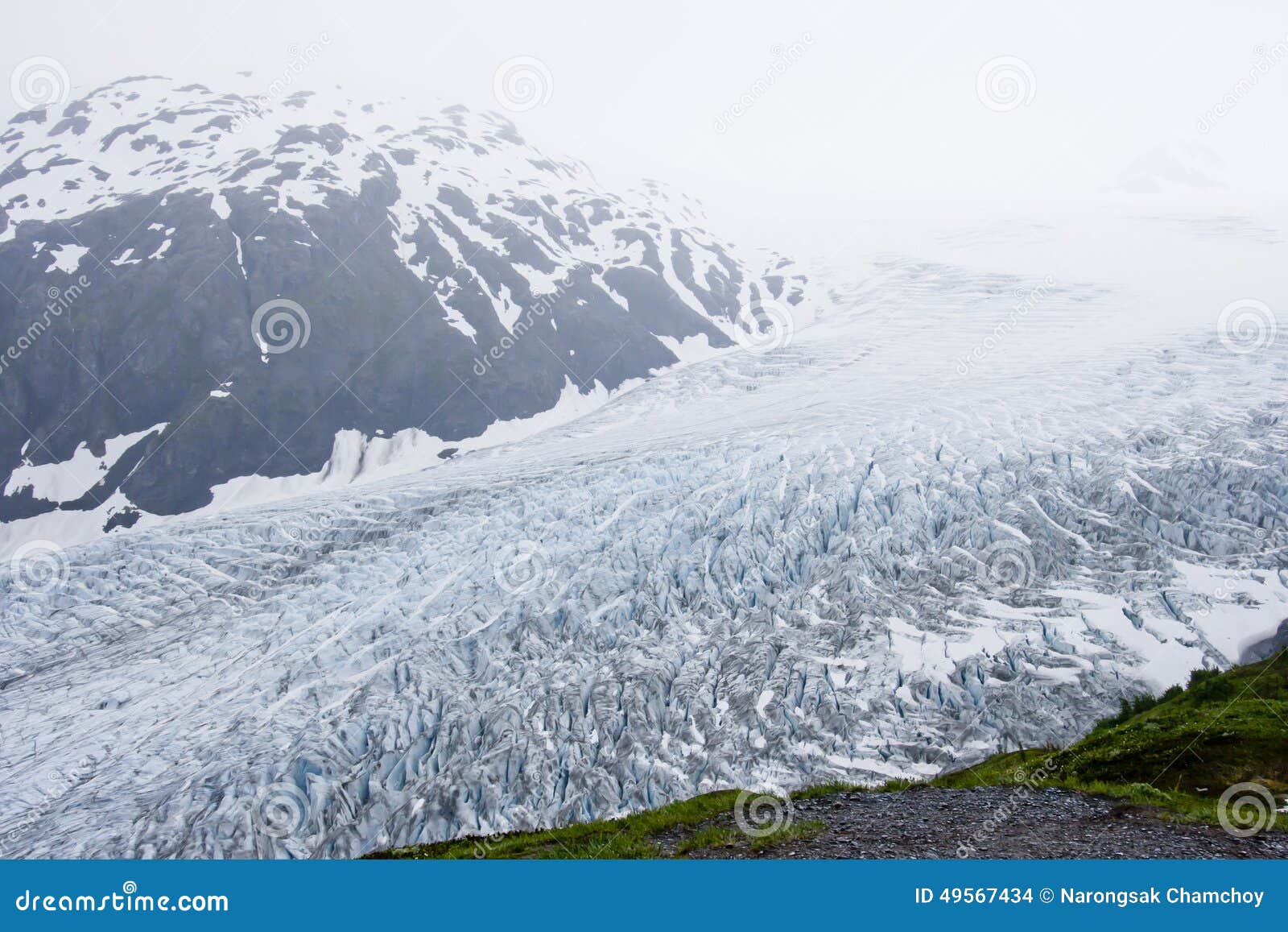 Glacier movement stock photo. Image of spectacular, environment - 49567434