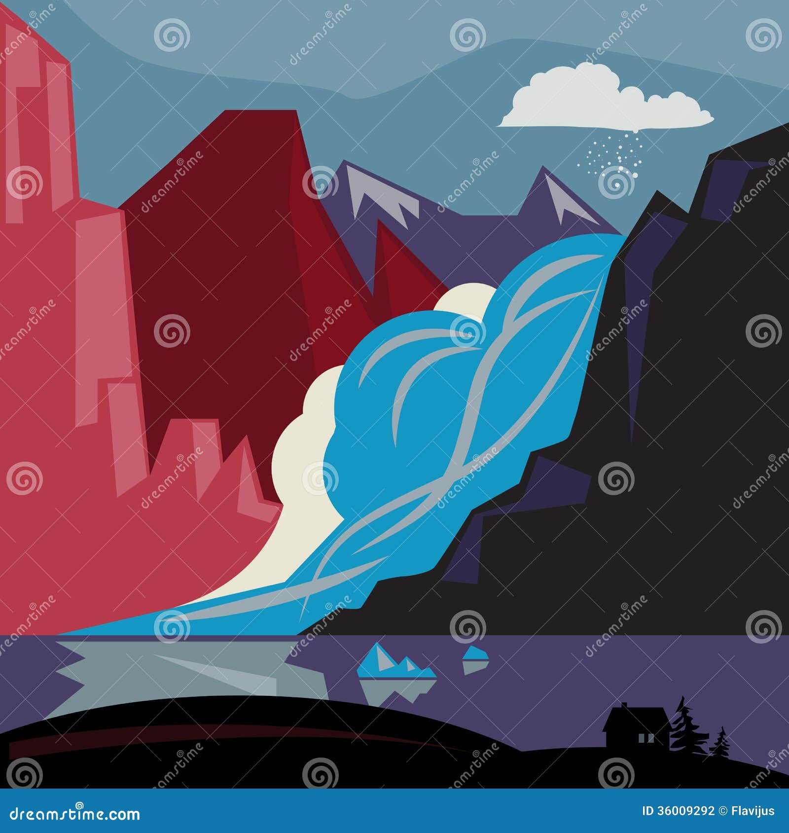 Glacier Bay National Park And Preserve With Tidewater Glaciers ...