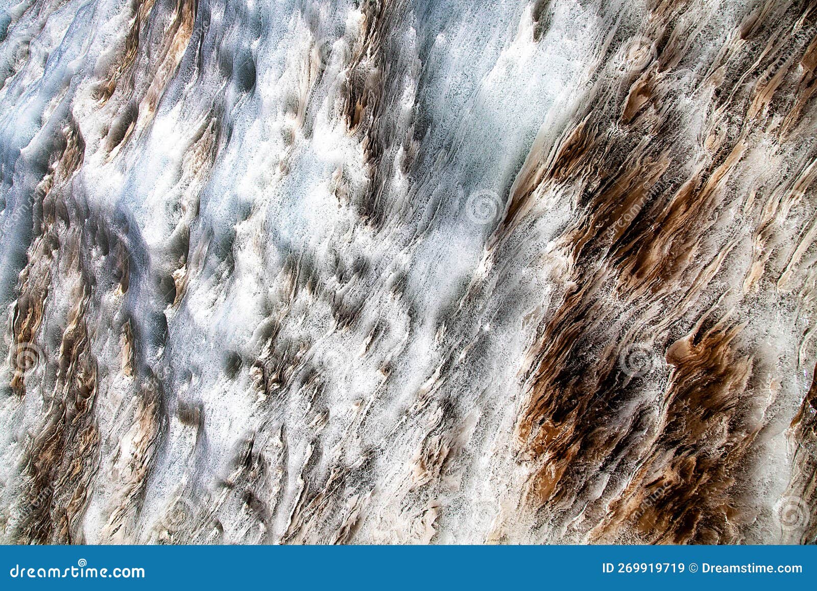 Glacier Wall with Ice Patterns Stock Image - Image of abstract, design ...